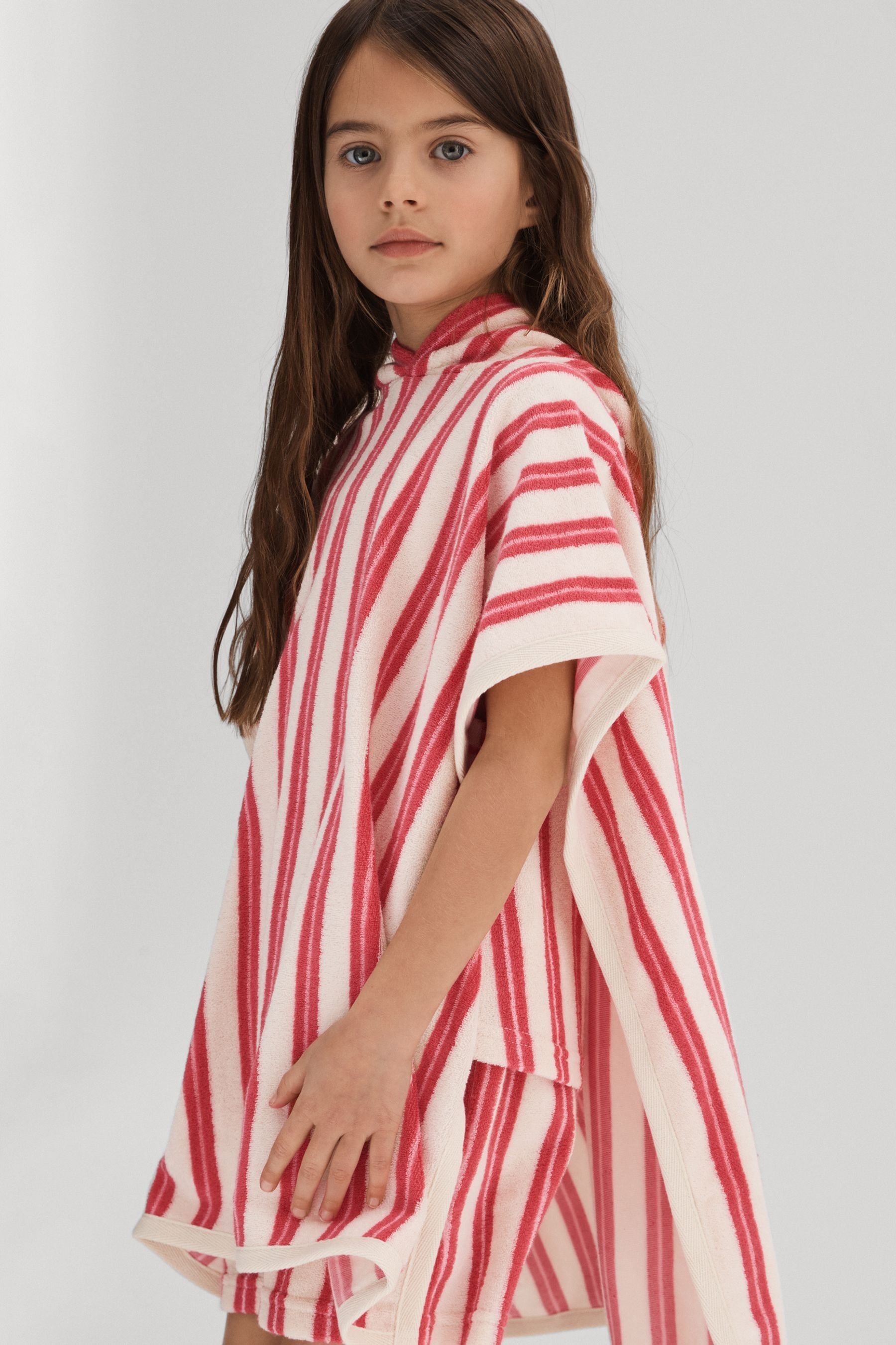 Buy Reiss Multi Ray Junior Hooded Towelling Poncho from the Next UK ...