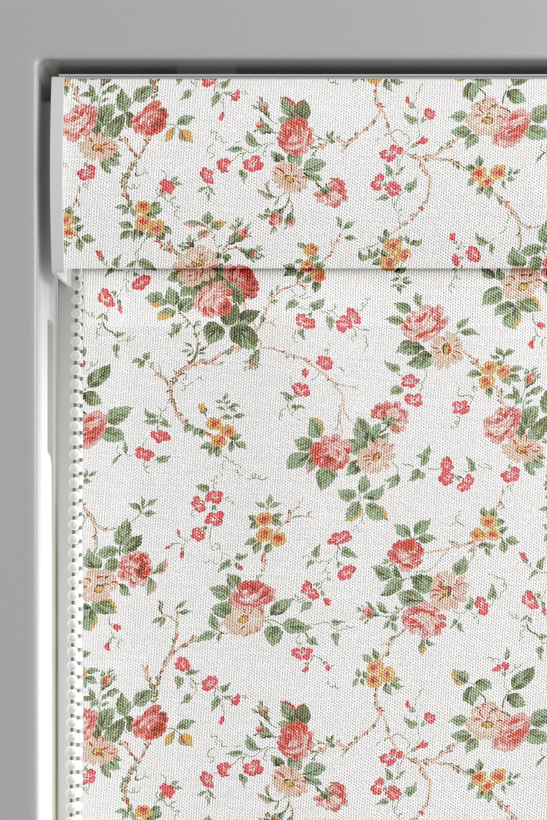 Buy Laura Ashley Pink Mountney Gardens Made to Measure Roman Blinds ...