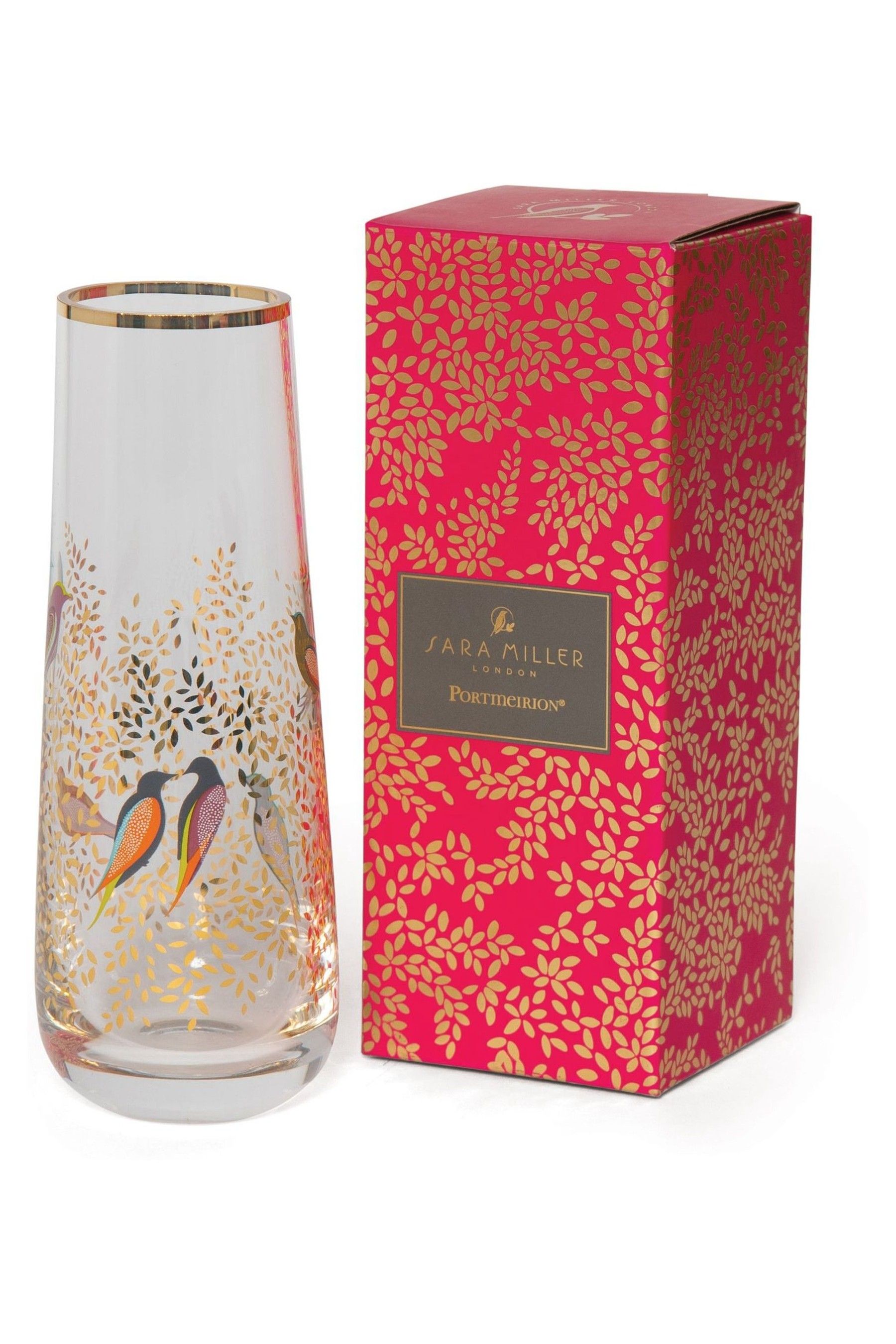 Buy Sara Miller Clear Chelsea Single Stem Glass Vase from the Next UK ...