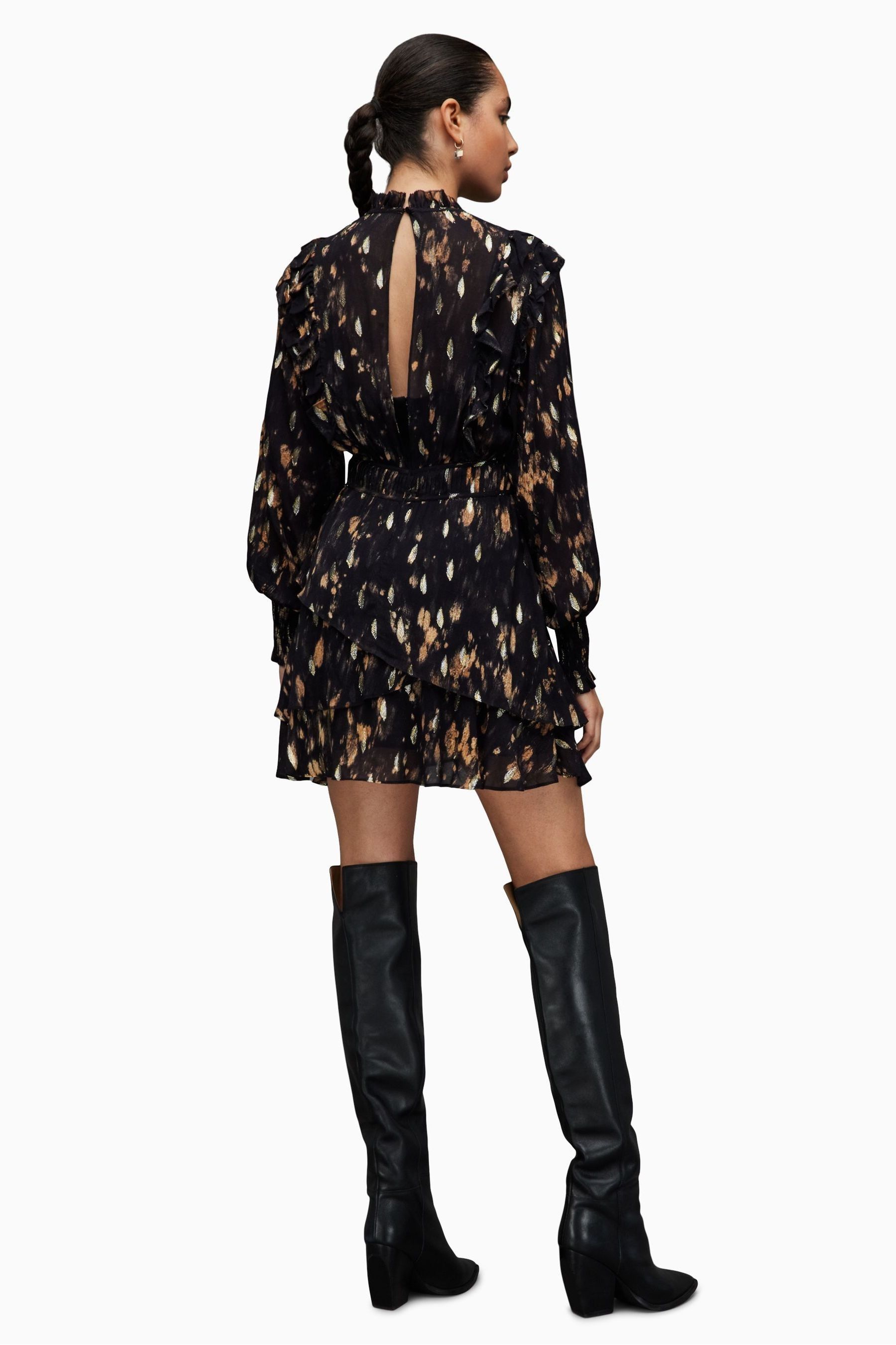Buy AllSaints Black Tulia Ronnie Dress from the Next UK online shop