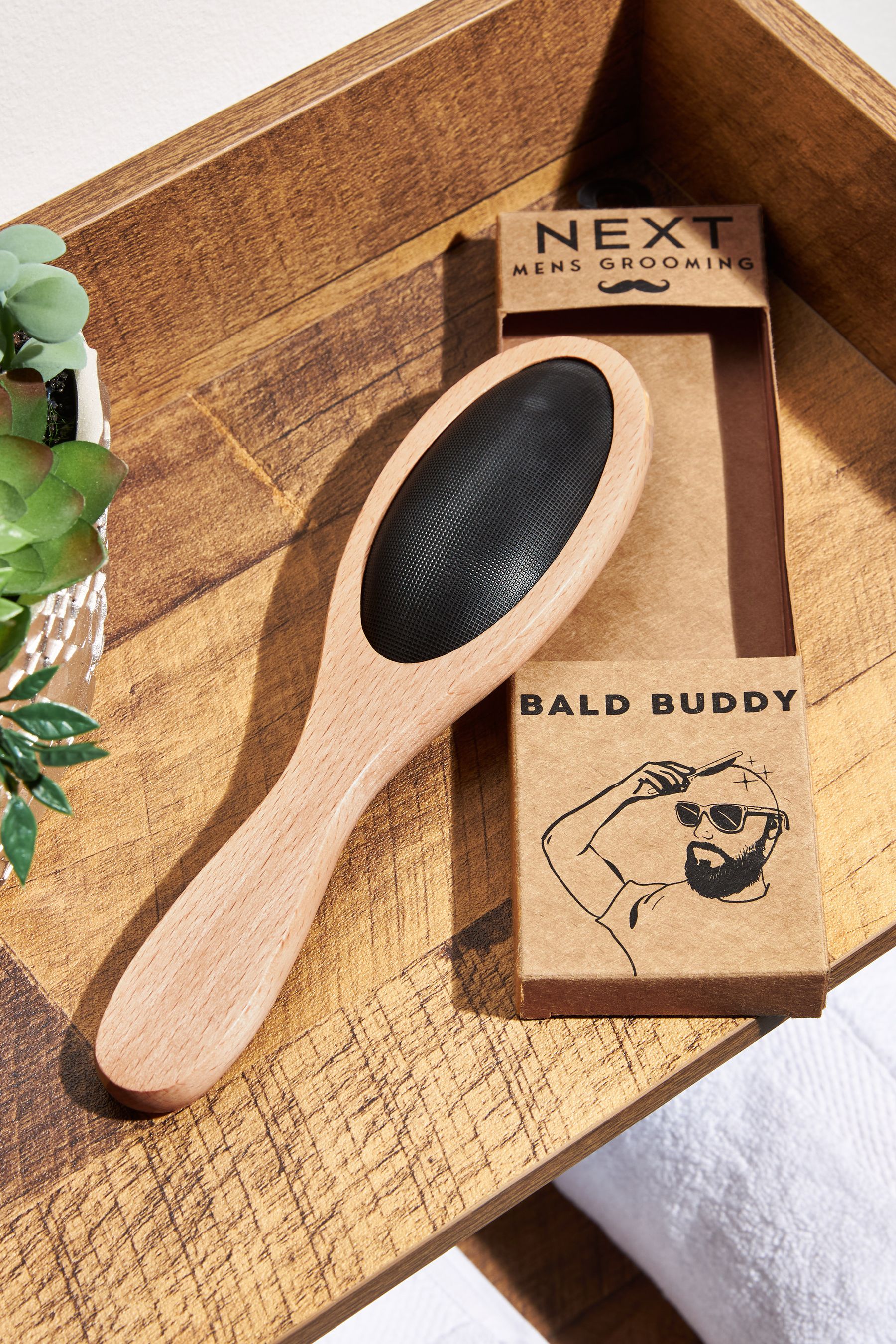 Buy Wood Bald Buddy Head Buffer from the Next UK online shop
