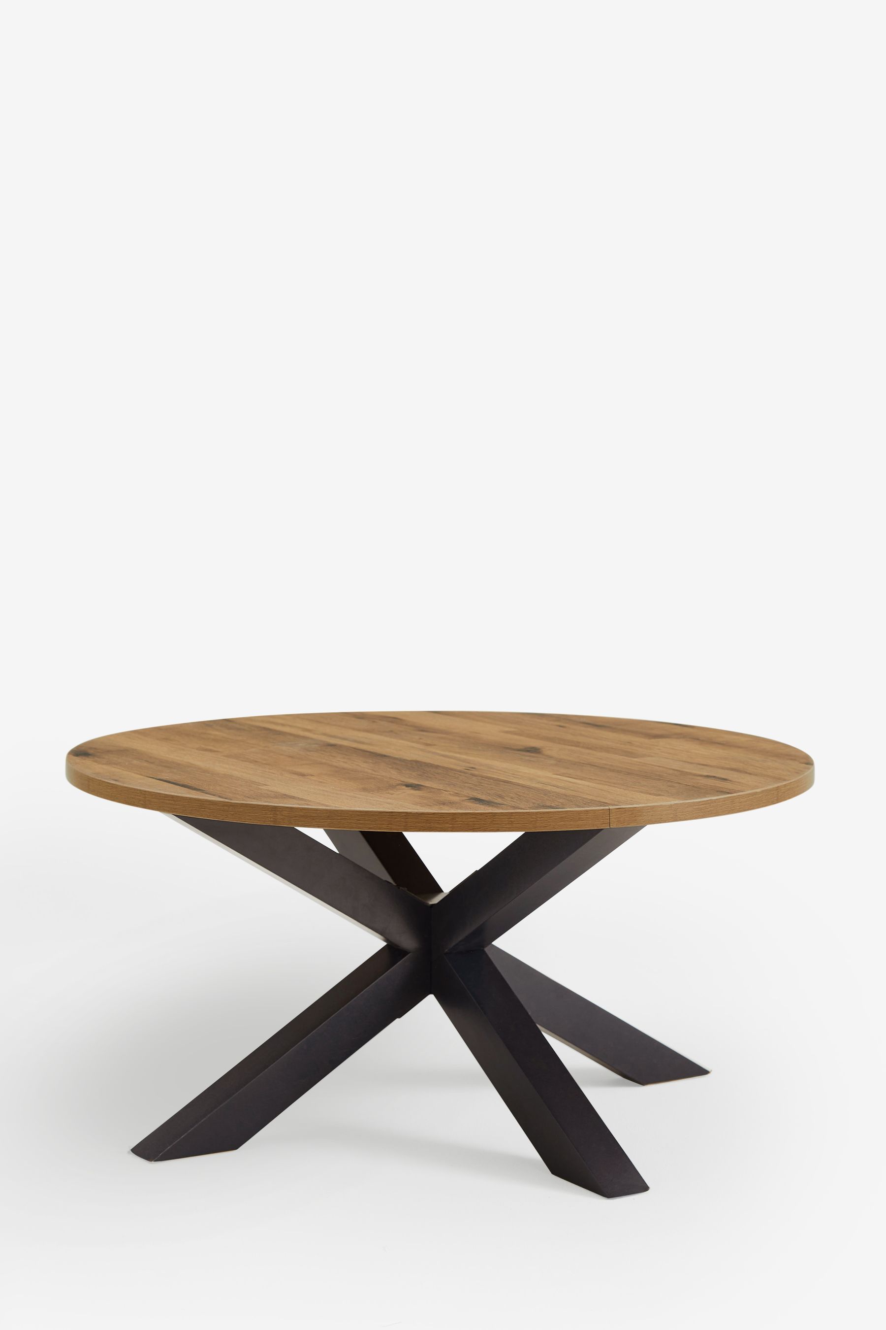 Buy Dark Bronx Oak Effect Round Coffee Table from the Next UK online shop