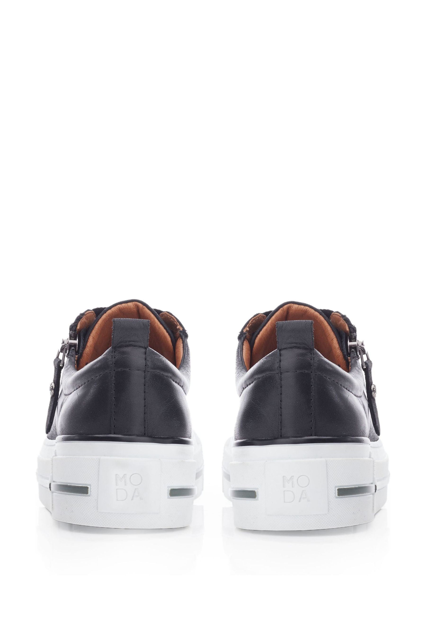 Buy Moda in Pelle Filician Zip & Lace Chunky Slab Sole Trainers from ...