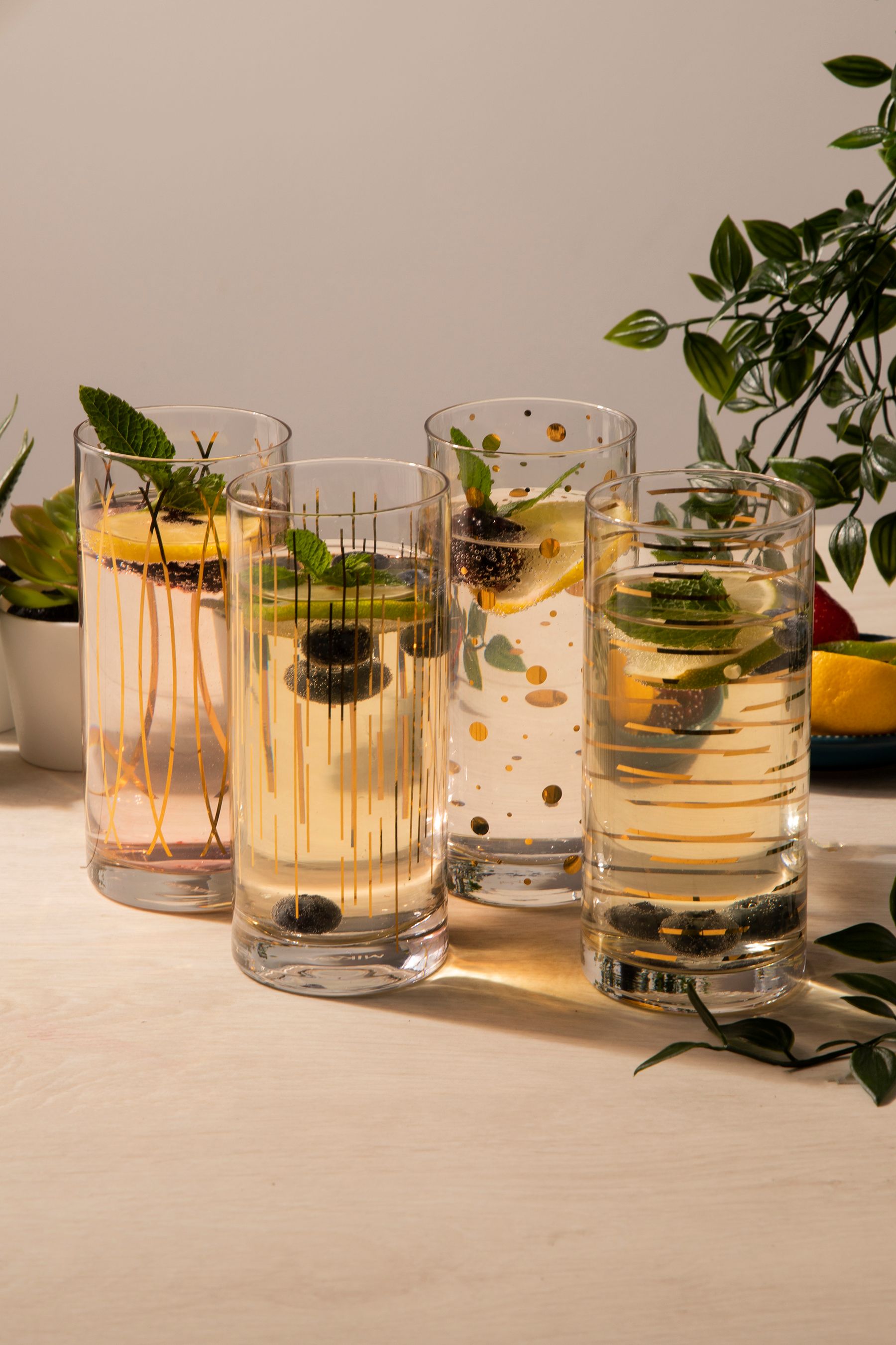 Buy Mikasa Set of 4 Clear Cheers Highballs from the Next UK online shop