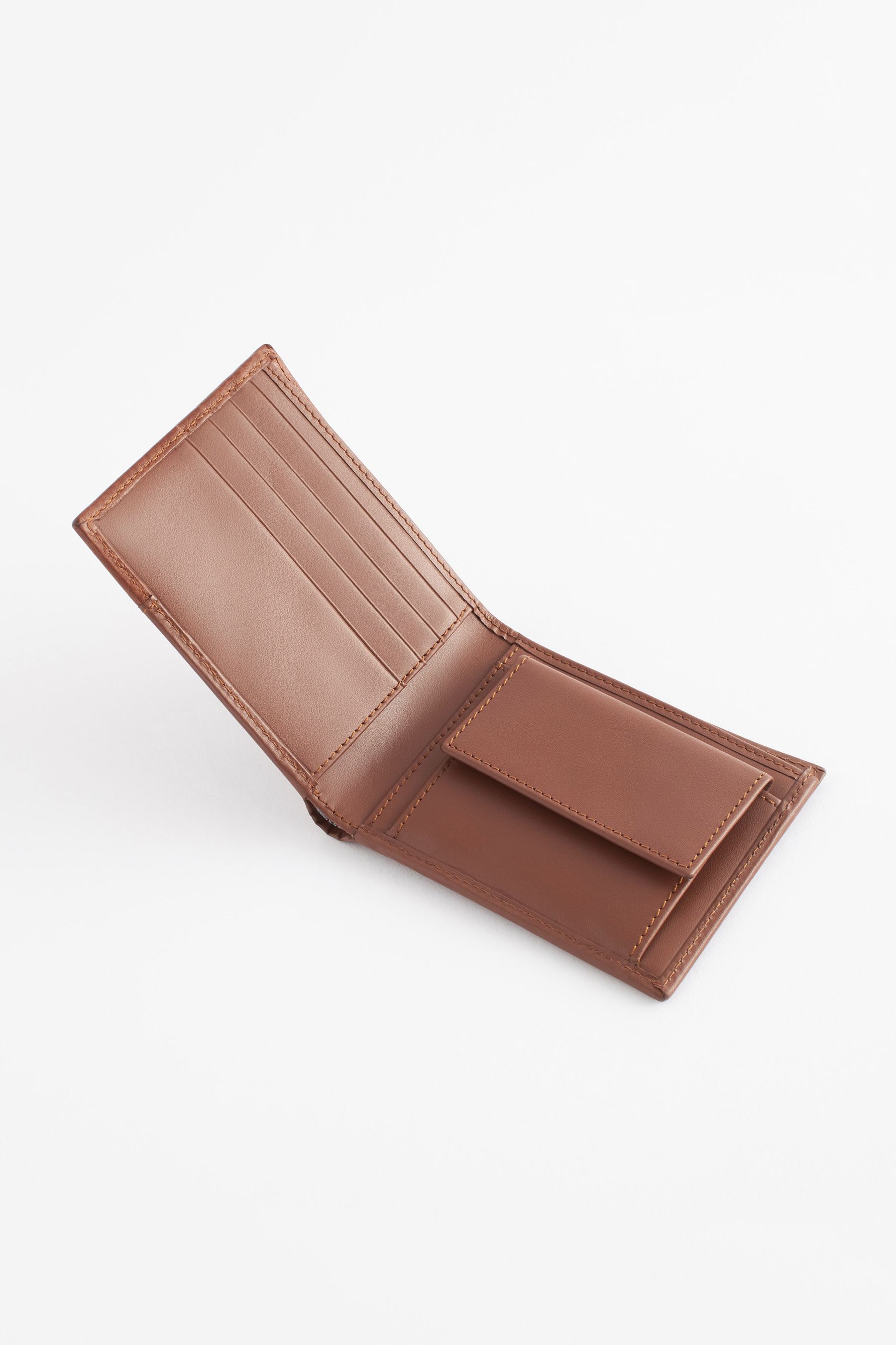 Buy Tan Brown Leather Stag Badge Wallet from the Next UK online shop