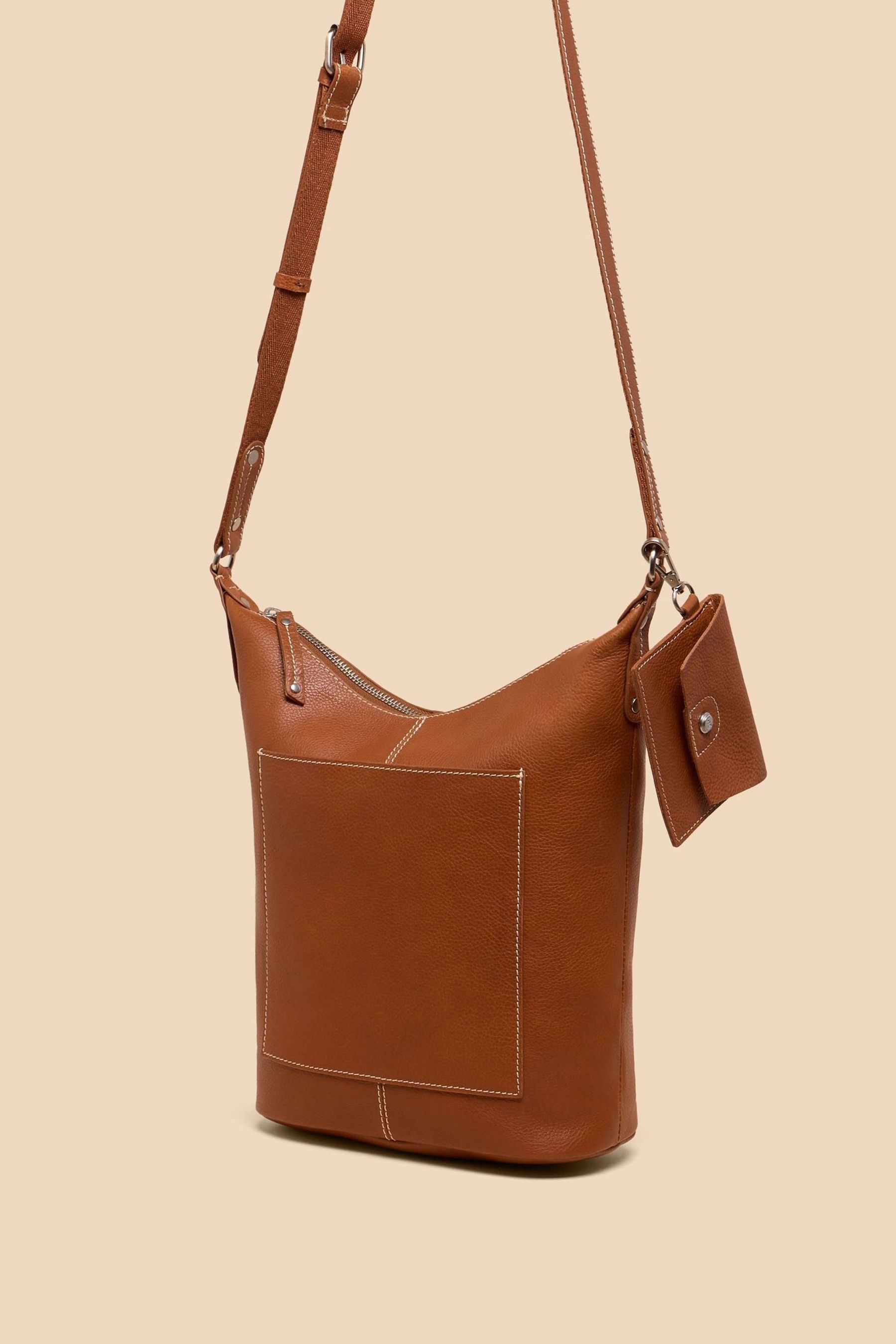 Buy White Stuff Natural Fern Leather Crossbody Bag from the Next UK ...