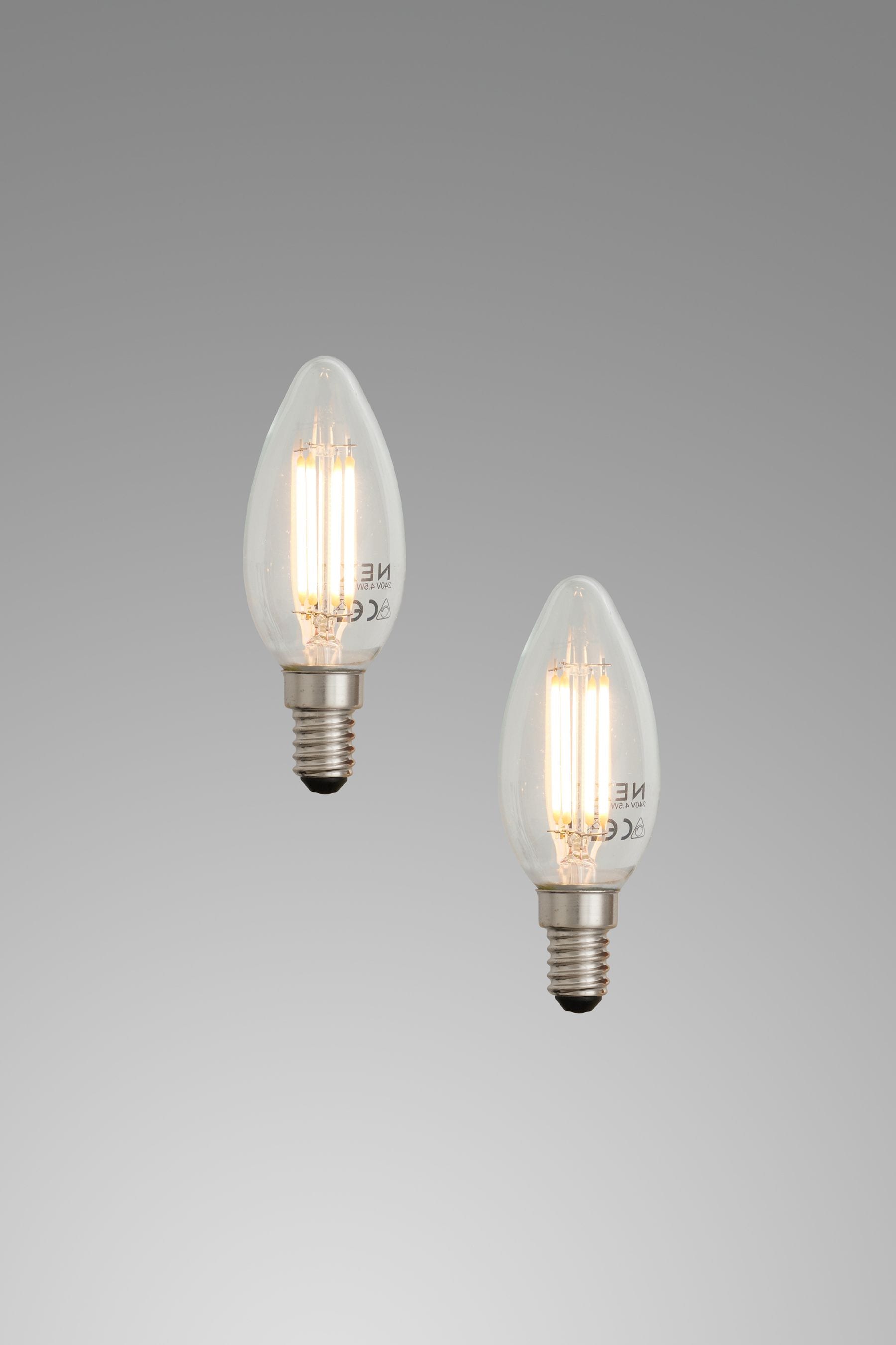 Buy 2 Pack 4W LED SES Candle Light Bulbs from the Next UK online shop