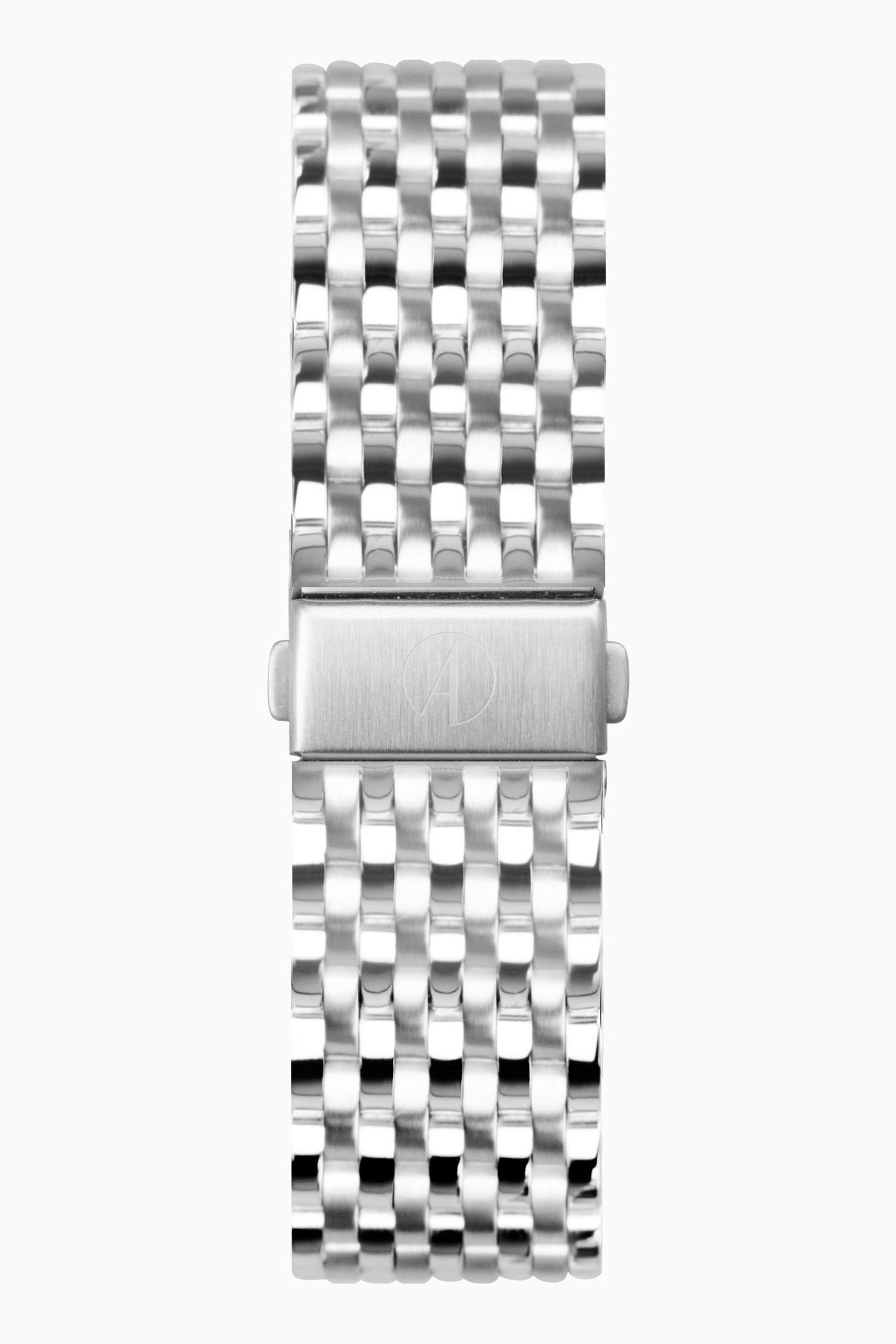 Buy Accurist Mens Silver Tone Dive Automatic Stainless Steel Bracelet ...