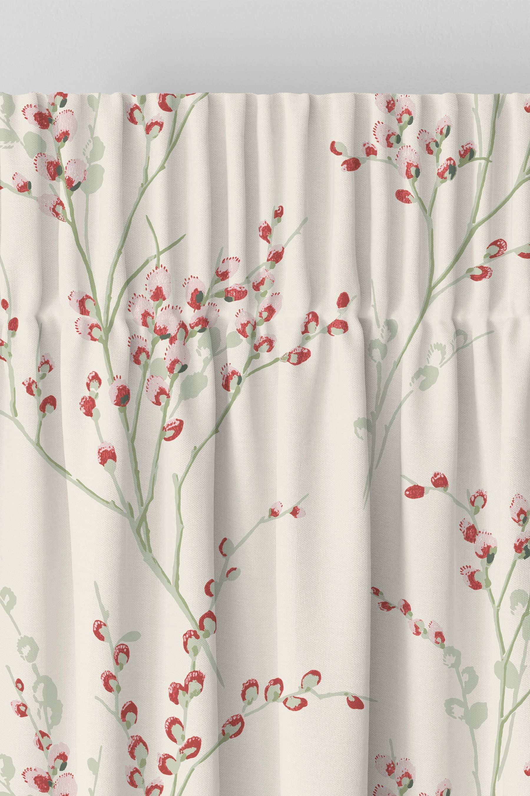 Buy Laura Ashley Cranberry Red Pussy Willow Winter Made to Measure ...
