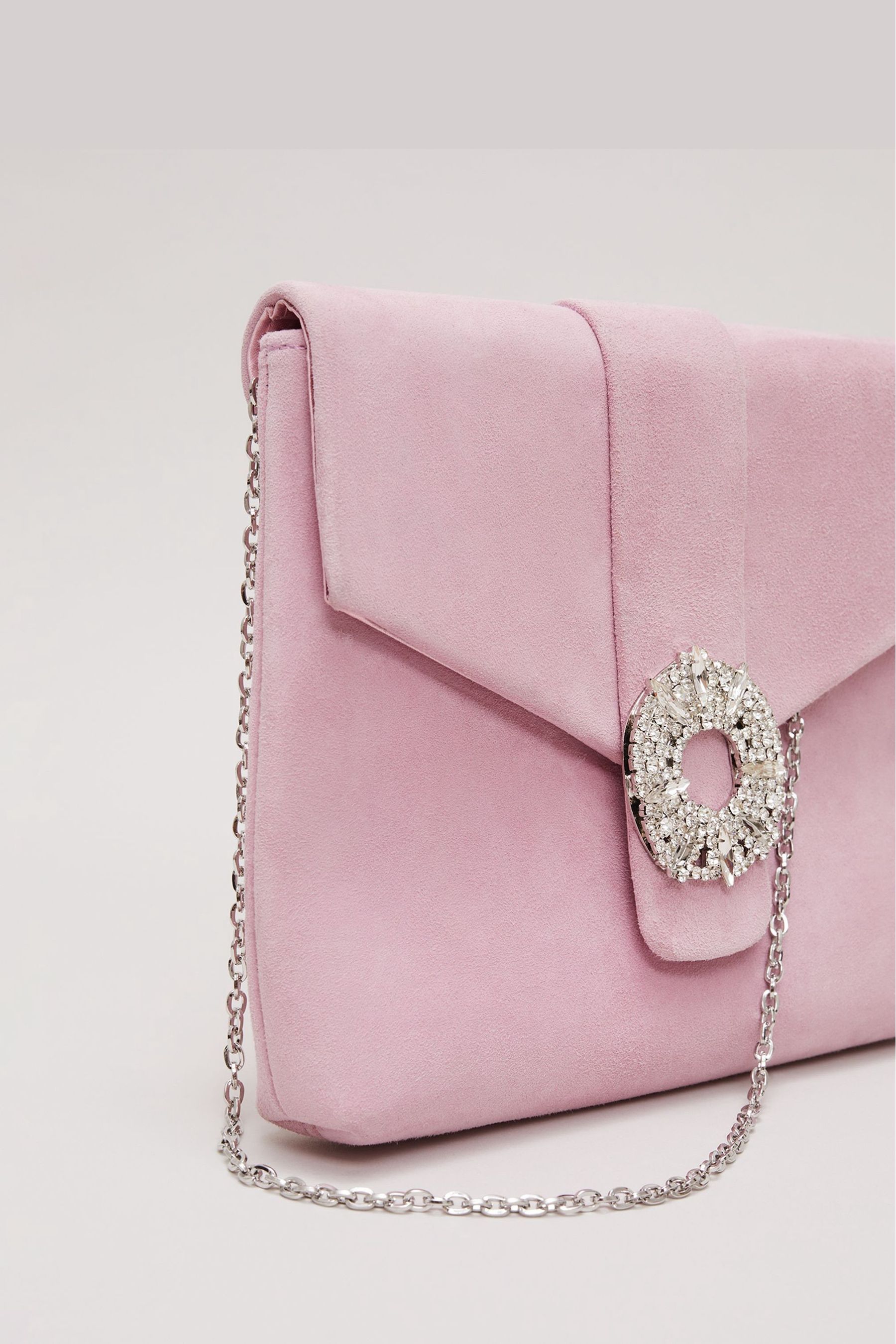 Buy Phase Eight Pink Embellished Clutch Bag from the Next UK online shop