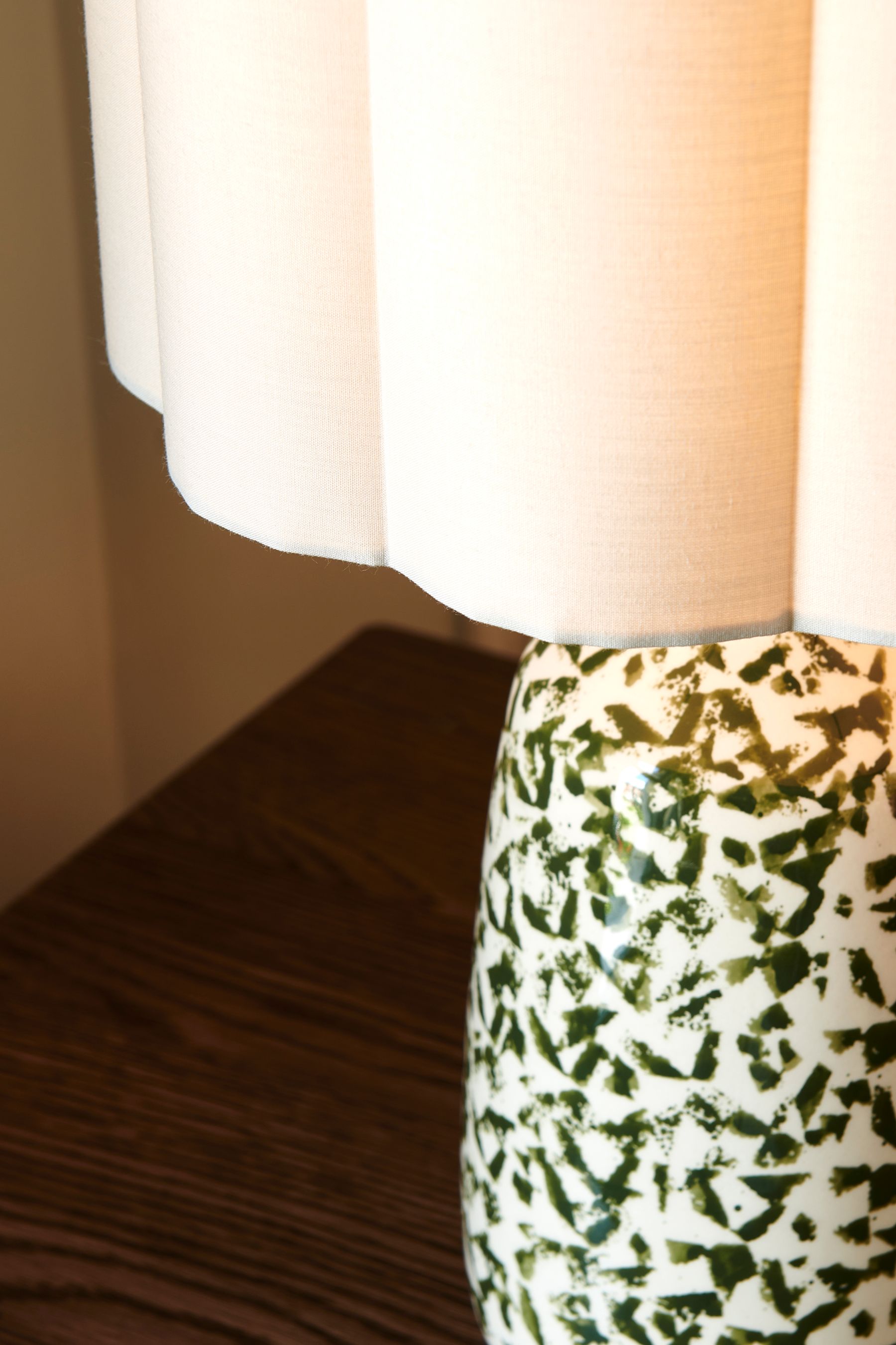 Buy Nina Campbell Green Chester Table Lamp from the Next UK online shop