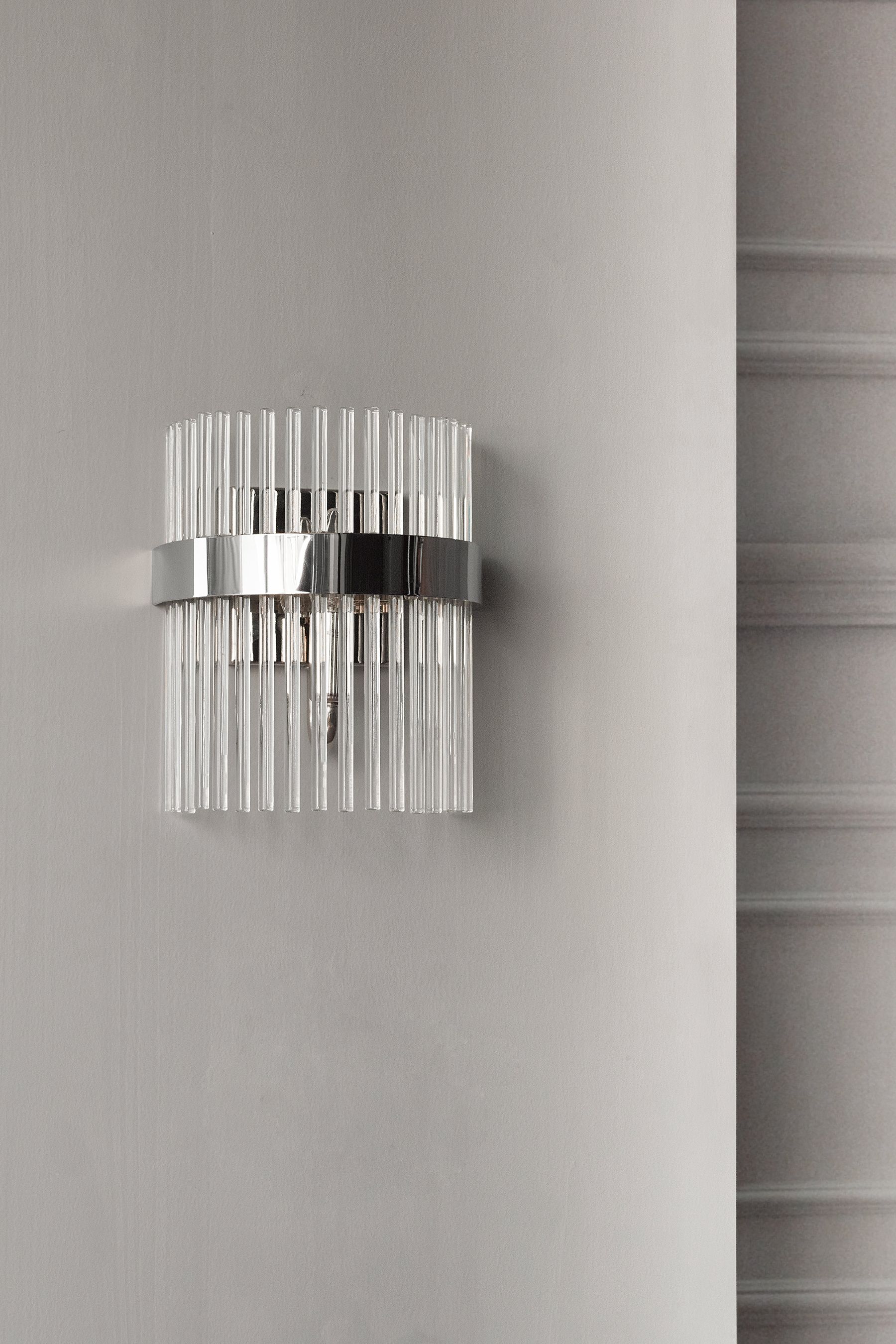 Buy Laura Ashley Chrome Alexa Wall Light from the Next UK online shop