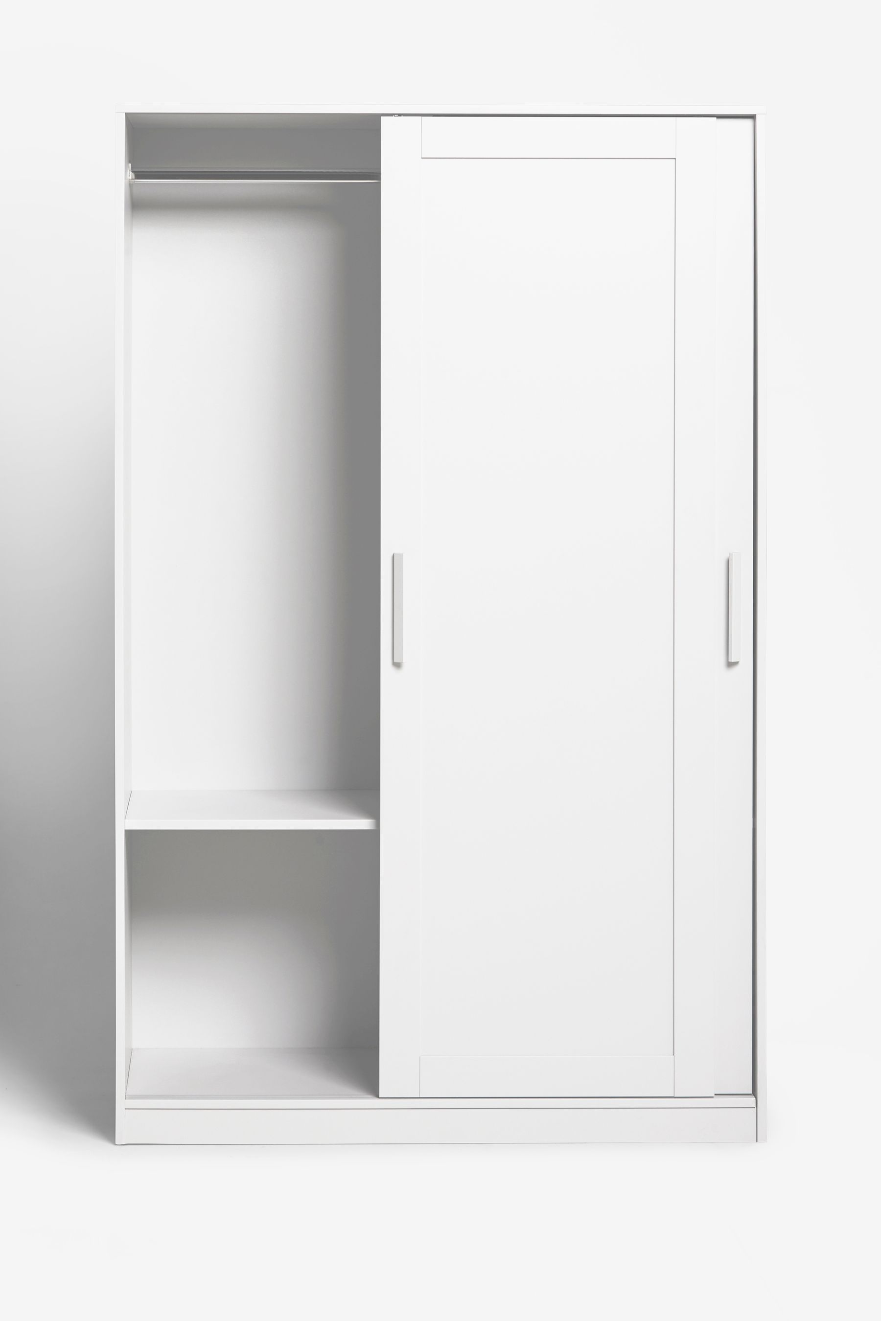 Buy White Flynn 1.2m Sliding Wardrobe from the Next UK online shop