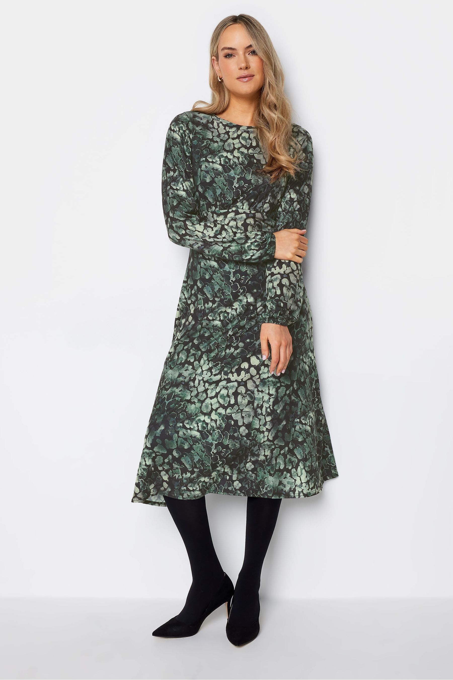 Buy Long Tall Sally Green Tea Dress from the Next UK online shop