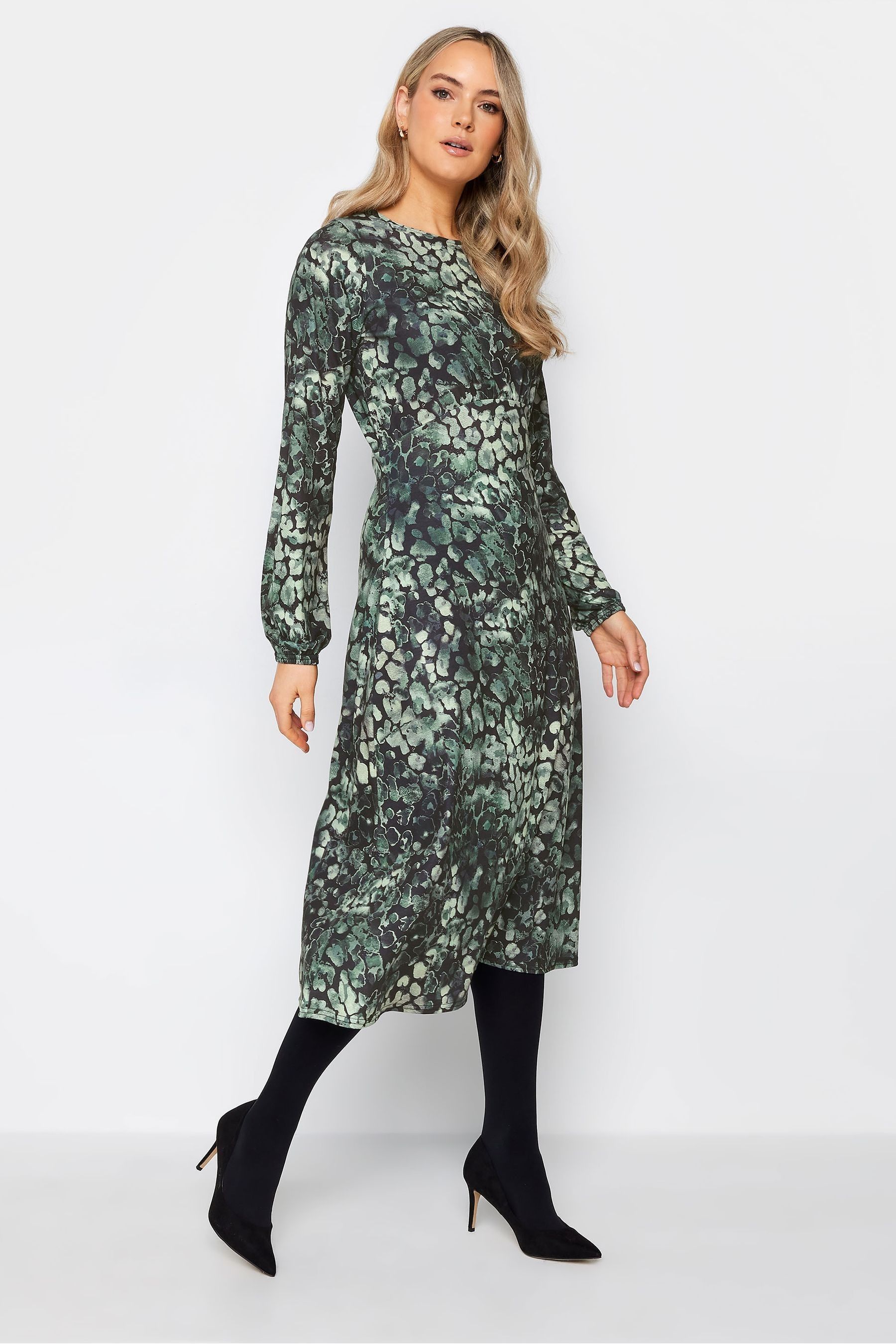 Buy Long Tall Sally Green Tea Dress from the Next UK online shop
