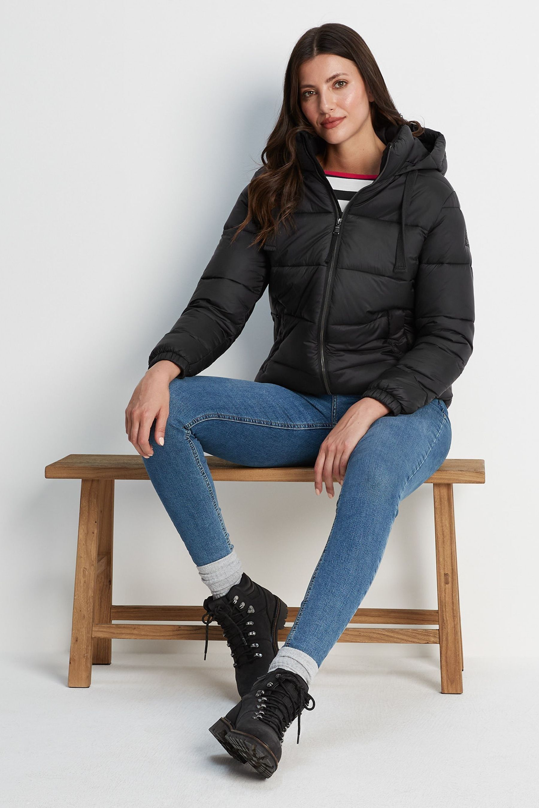 Buy Tog 24 Black Short Padded Gilly Jacket from the Next UK online shop