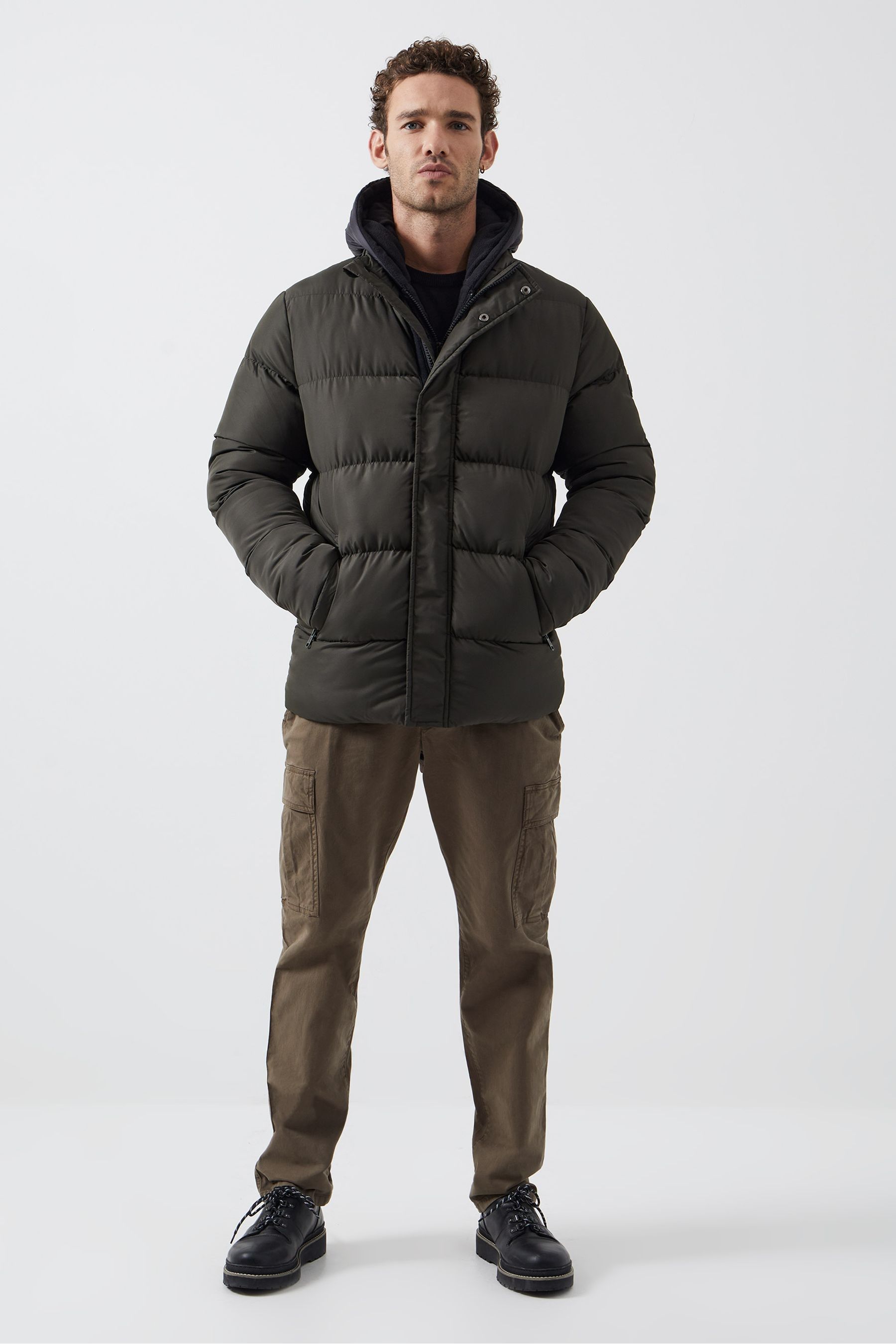 Buy French Connection Green Row Fleece Jacket from the Next UK online shop