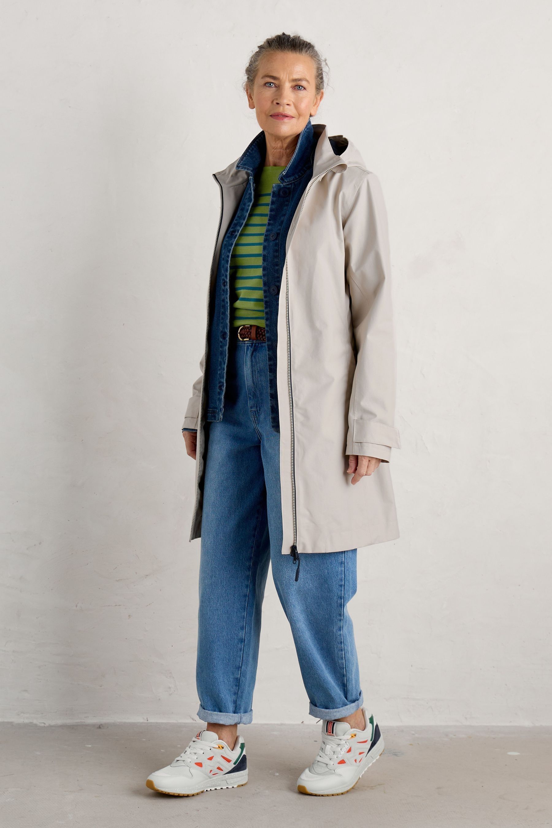Buy Seasalt Cornwall Natural Coverack Waterproof Coat from the Next UK ...