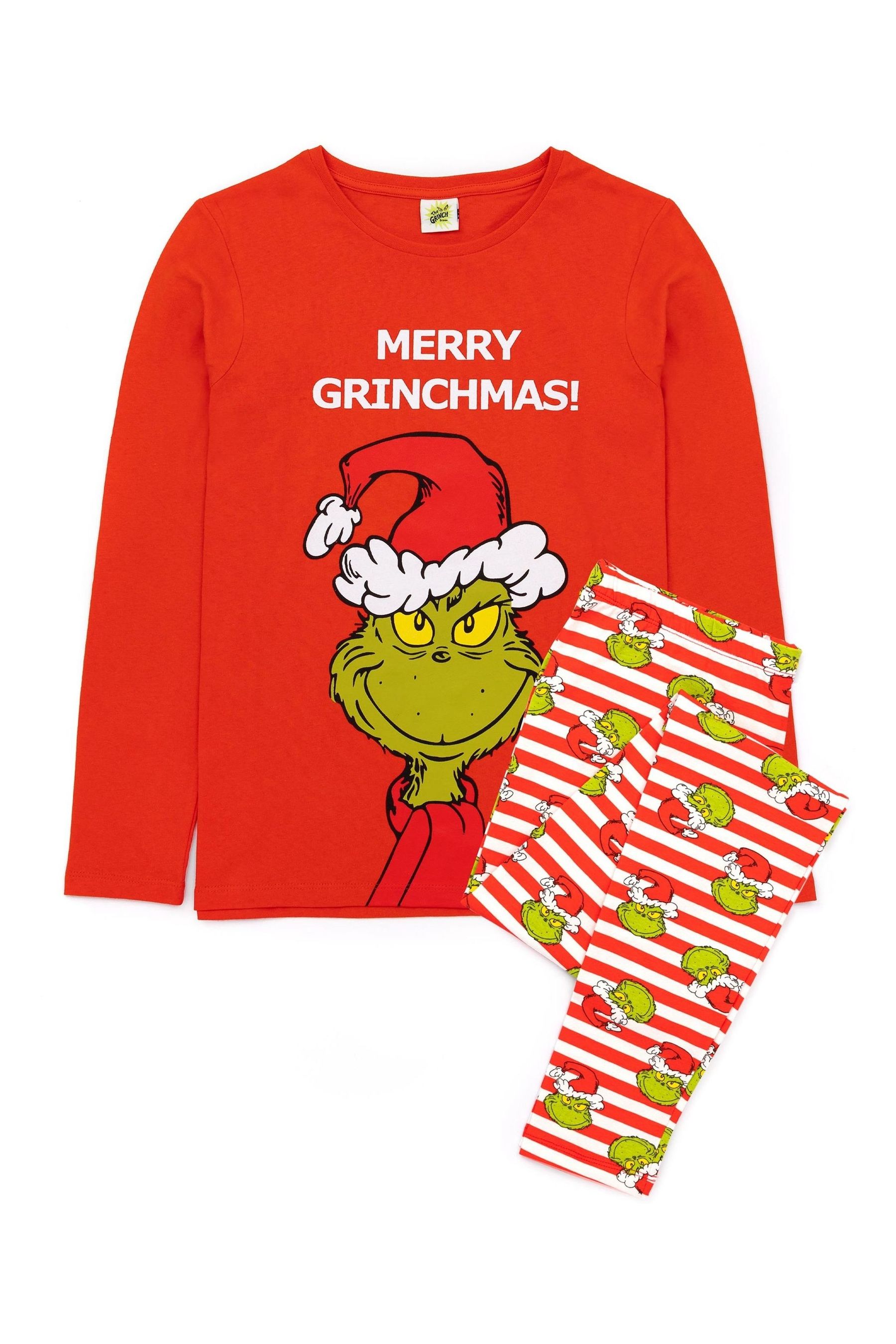 Buy Vanilla Underground Red Grinch The Grinch Unisex Merry Grinchmas ...