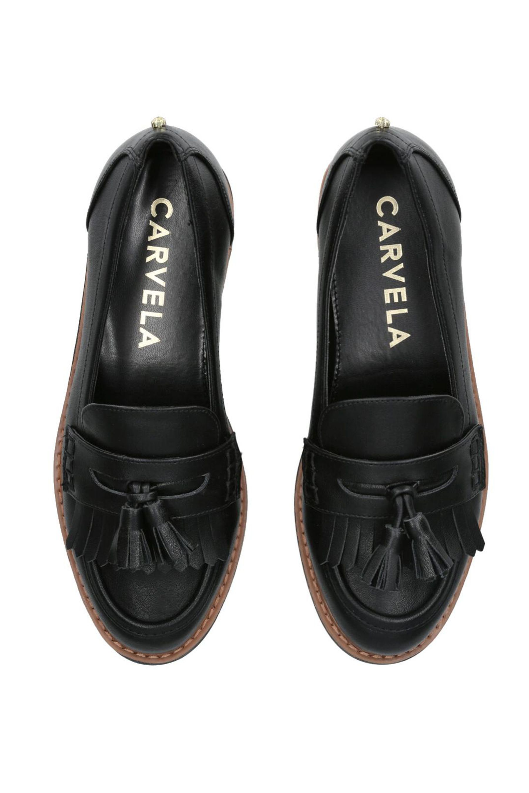 Buy Carvela Sky Tassel Black Shoes from the Next UK online shop
