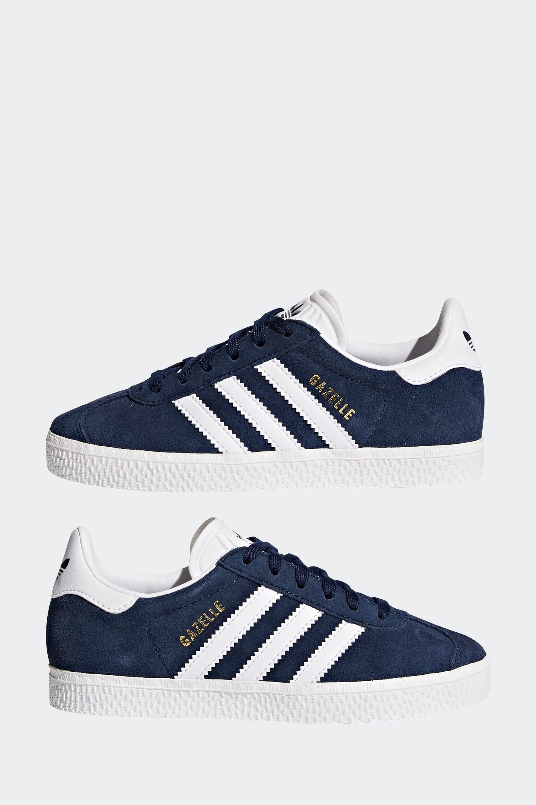 Buy adidas Navy/White Gazelle Shoes from the Next UK online shop