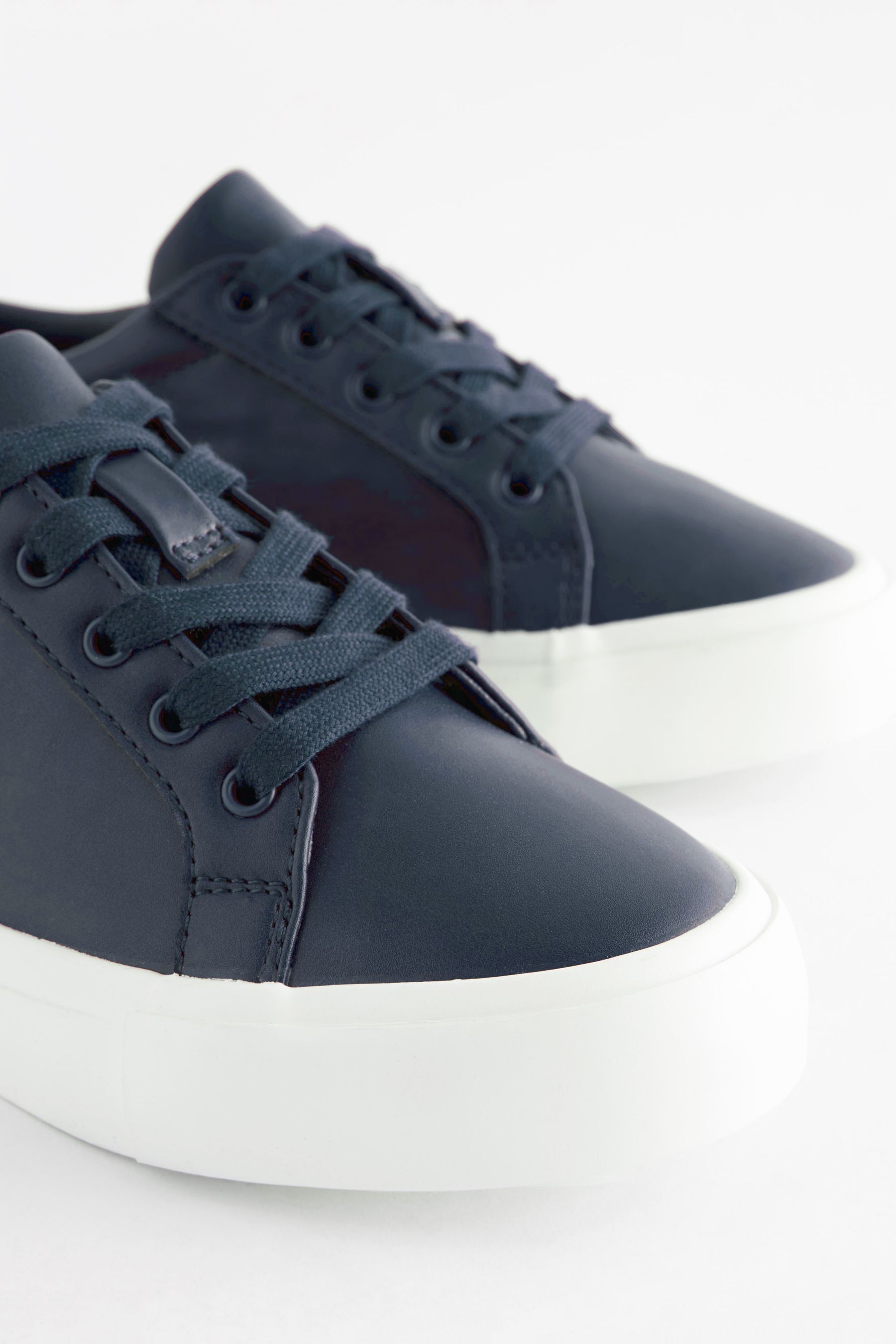 Buy Navy Blue Lace-Up Shoes from the Next UK online shop