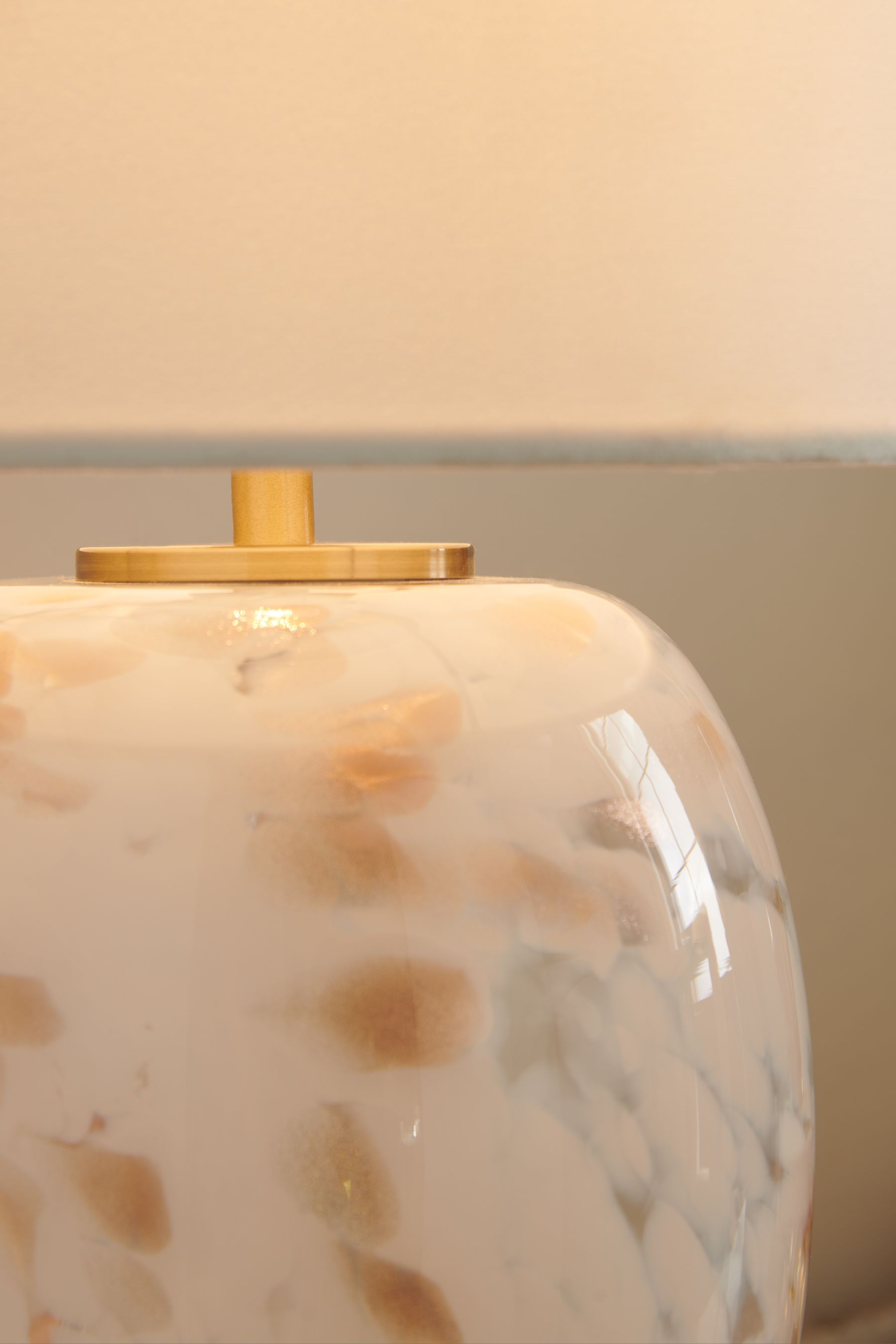Buy Brass Confetti Glass Table Lamp from the Next UK online shop