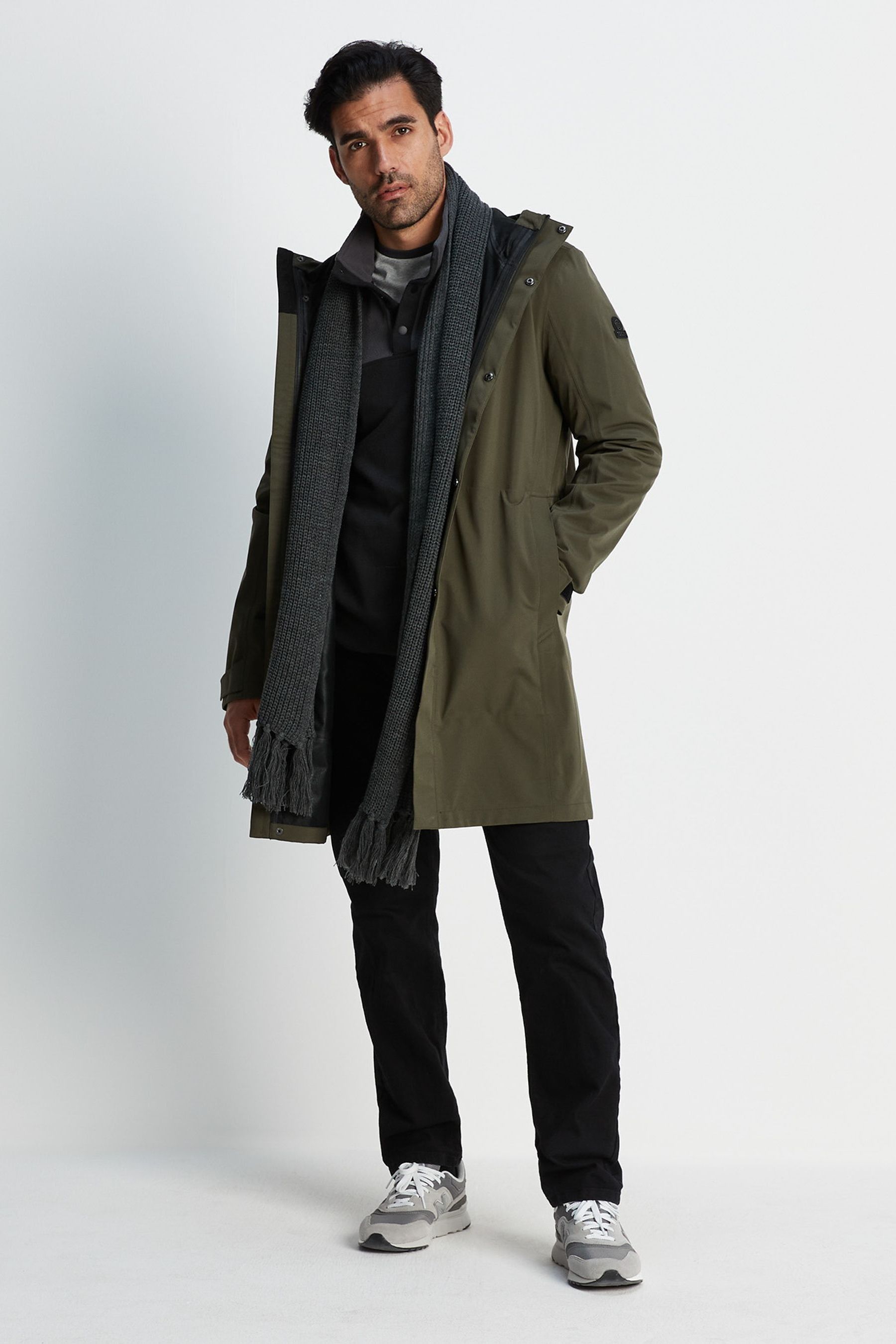 Buy Tog 24 Green Glenton Long Waterproof Coat from the Next UK online shop
