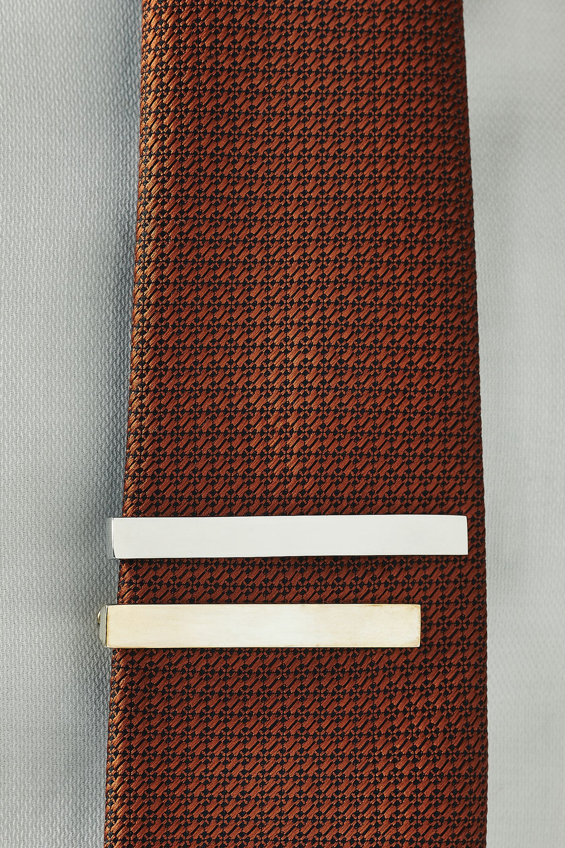 Buy Metallic Tie clip Set from the Next UK online shop
