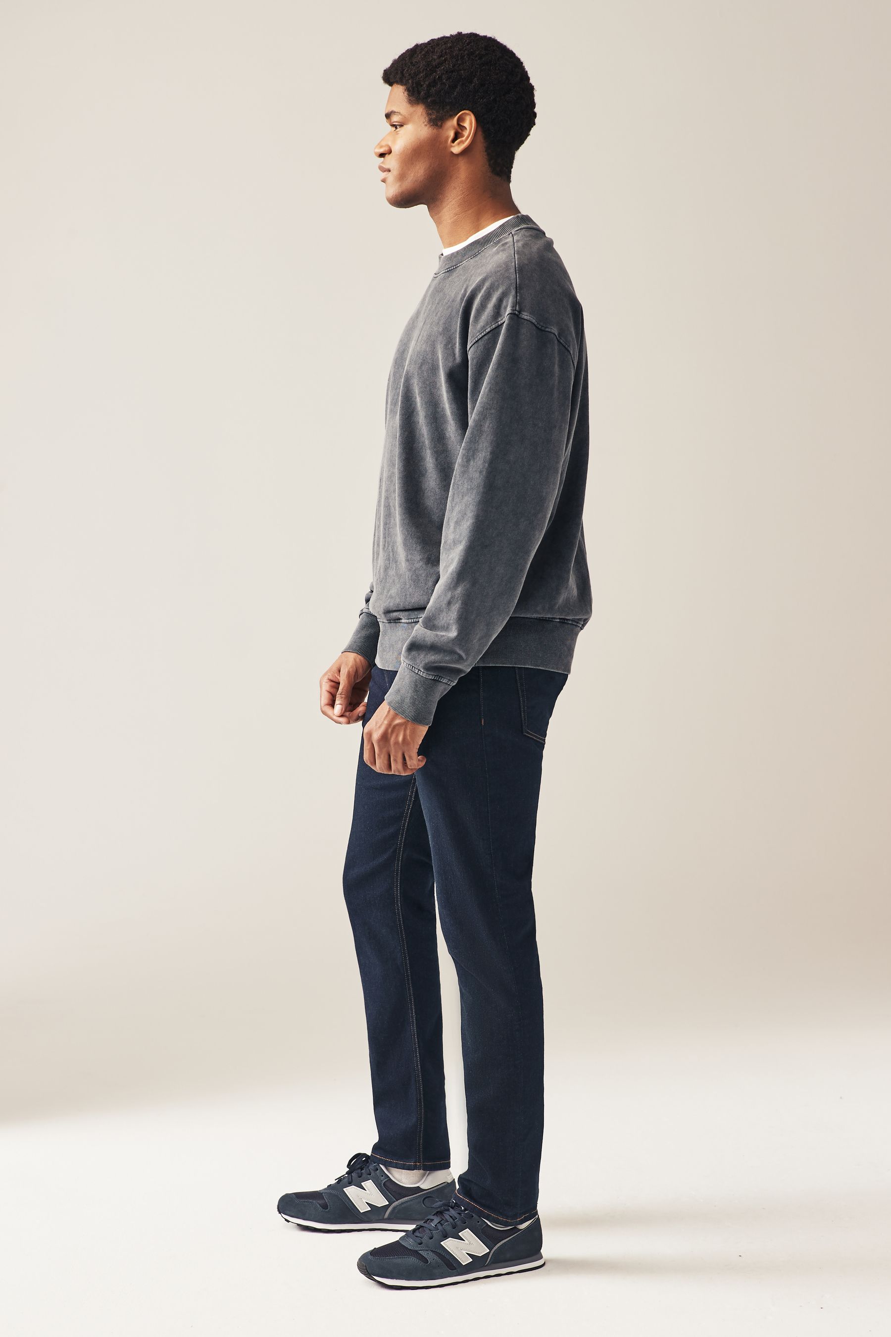 Buy Indigo Rinse Slim Classic Stretch Jeans from the Next UK online shop