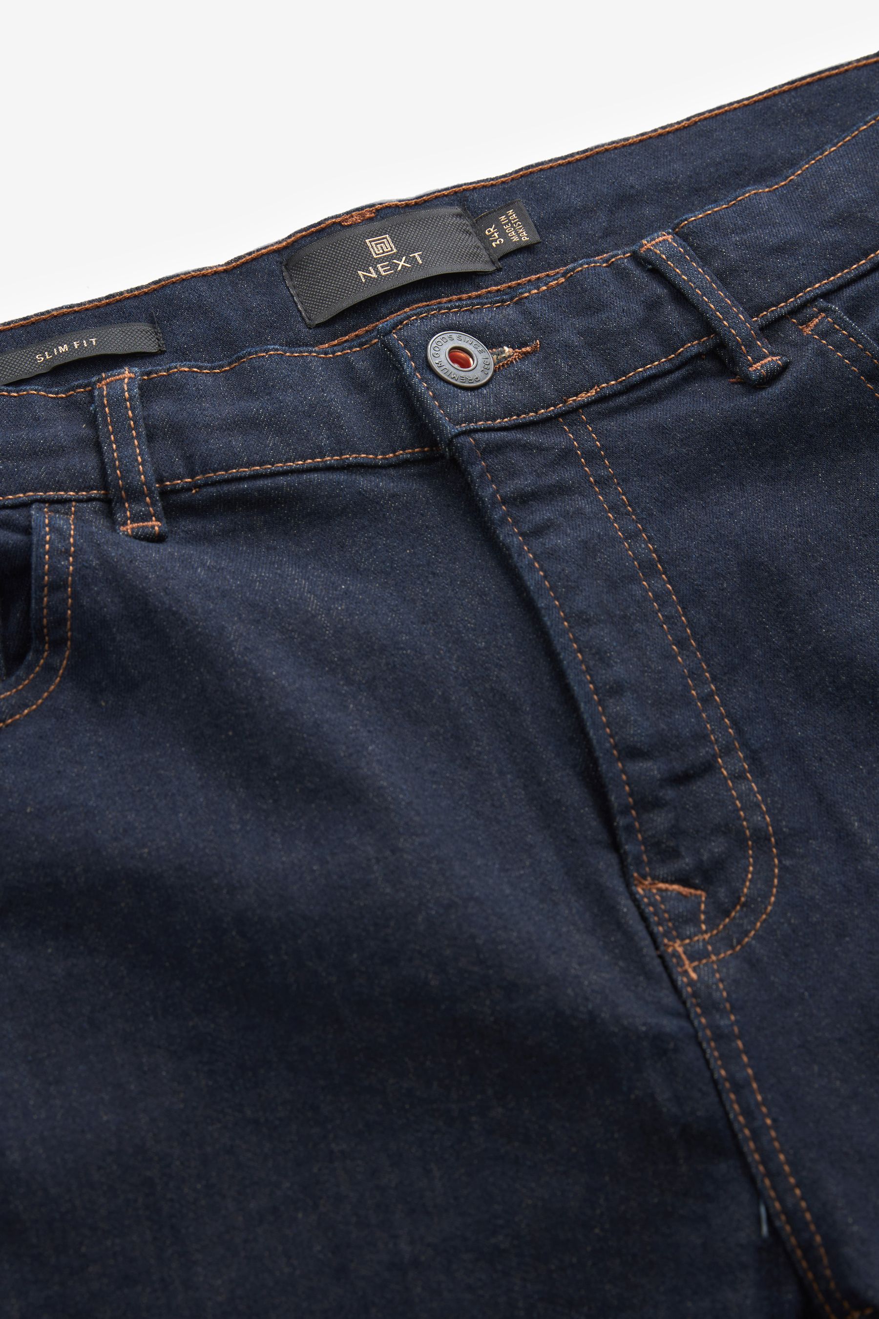 Buy Indigo Rinse Slim Classic Stretch Jeans from the Next UK online shop