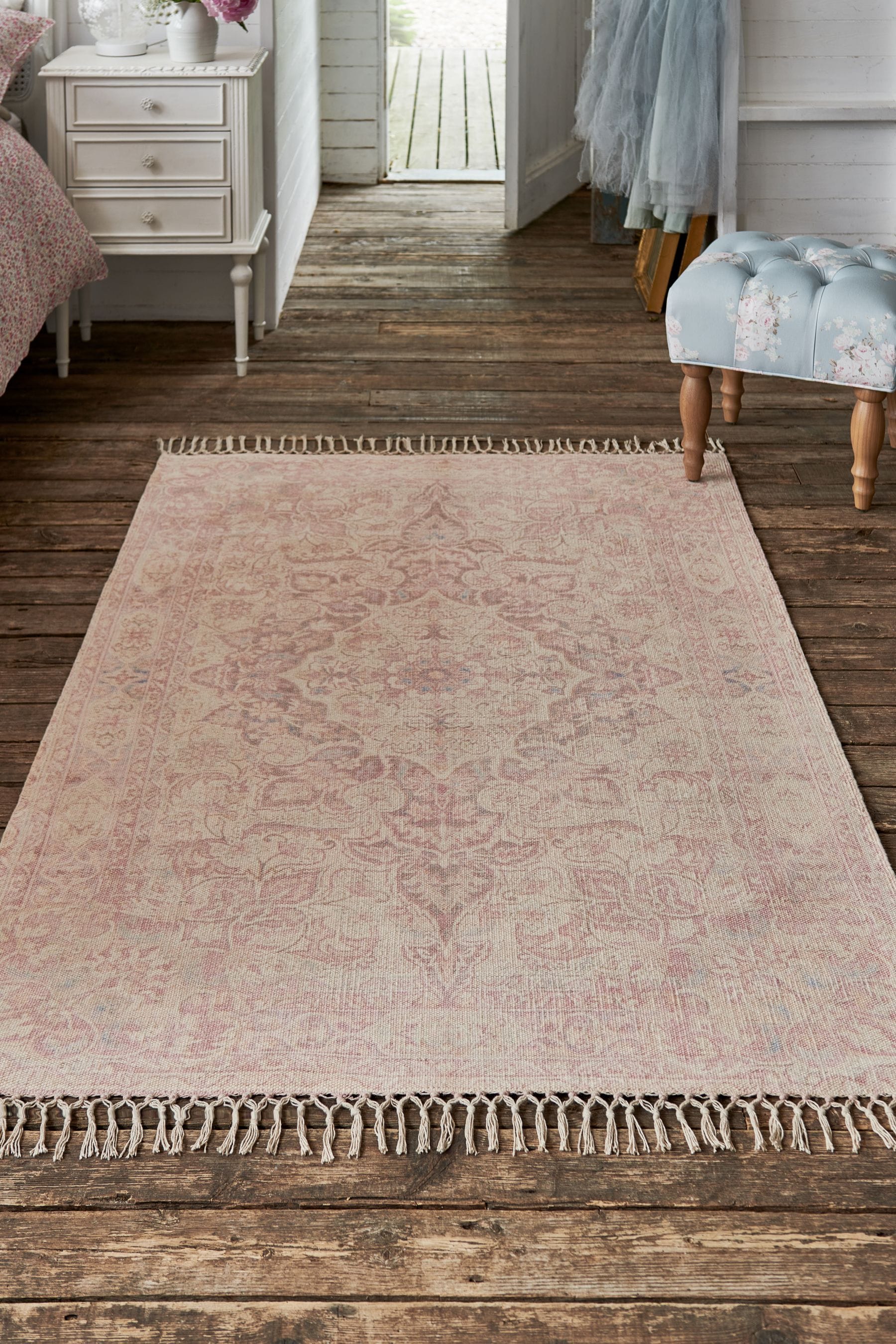 Buy Shabby Chic by Rachel Ashwell® Pink Skylark Rug from the Next UK ...