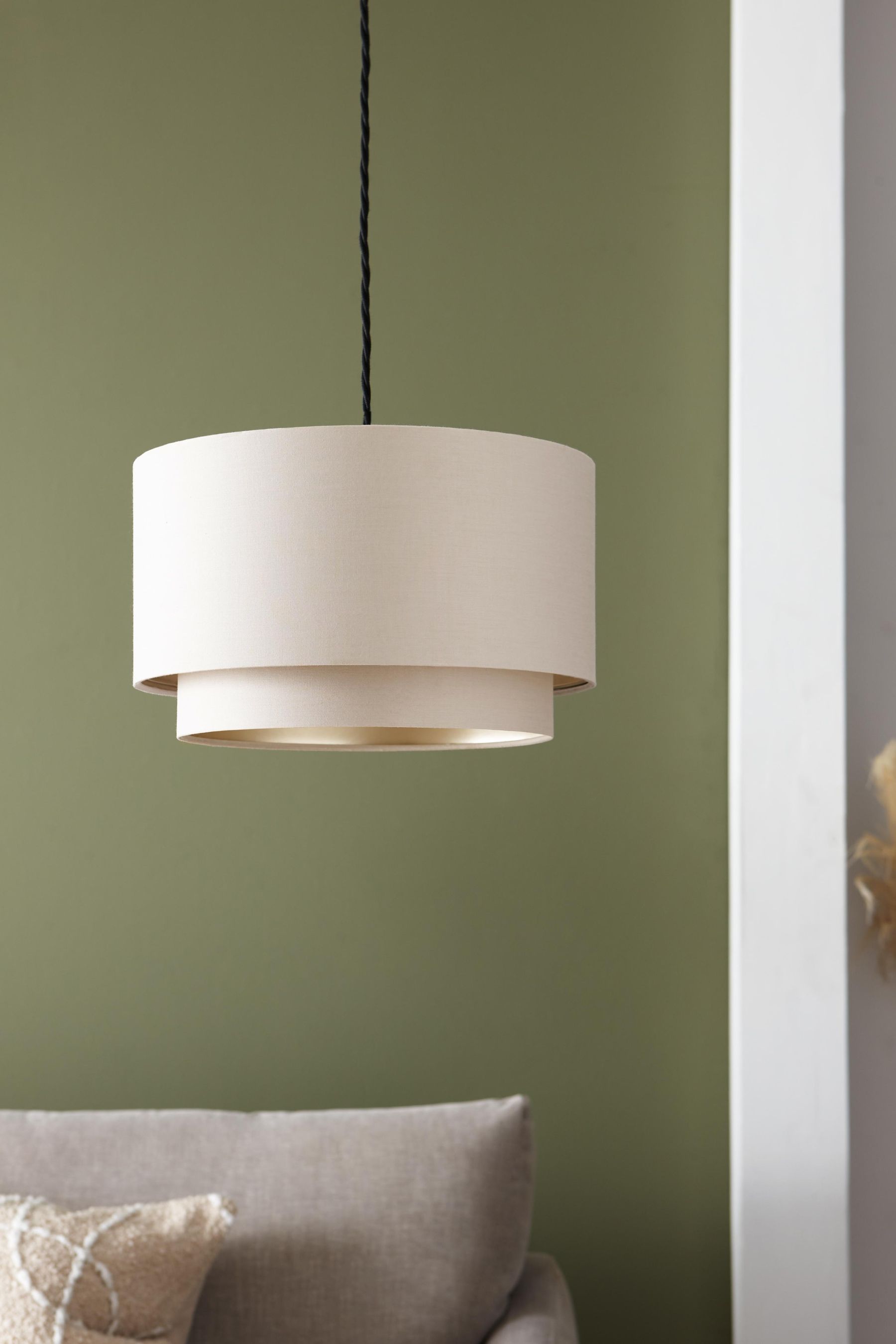 Buy Rico 2 Tier Easy Fit Lamp Shade from Next Ireland