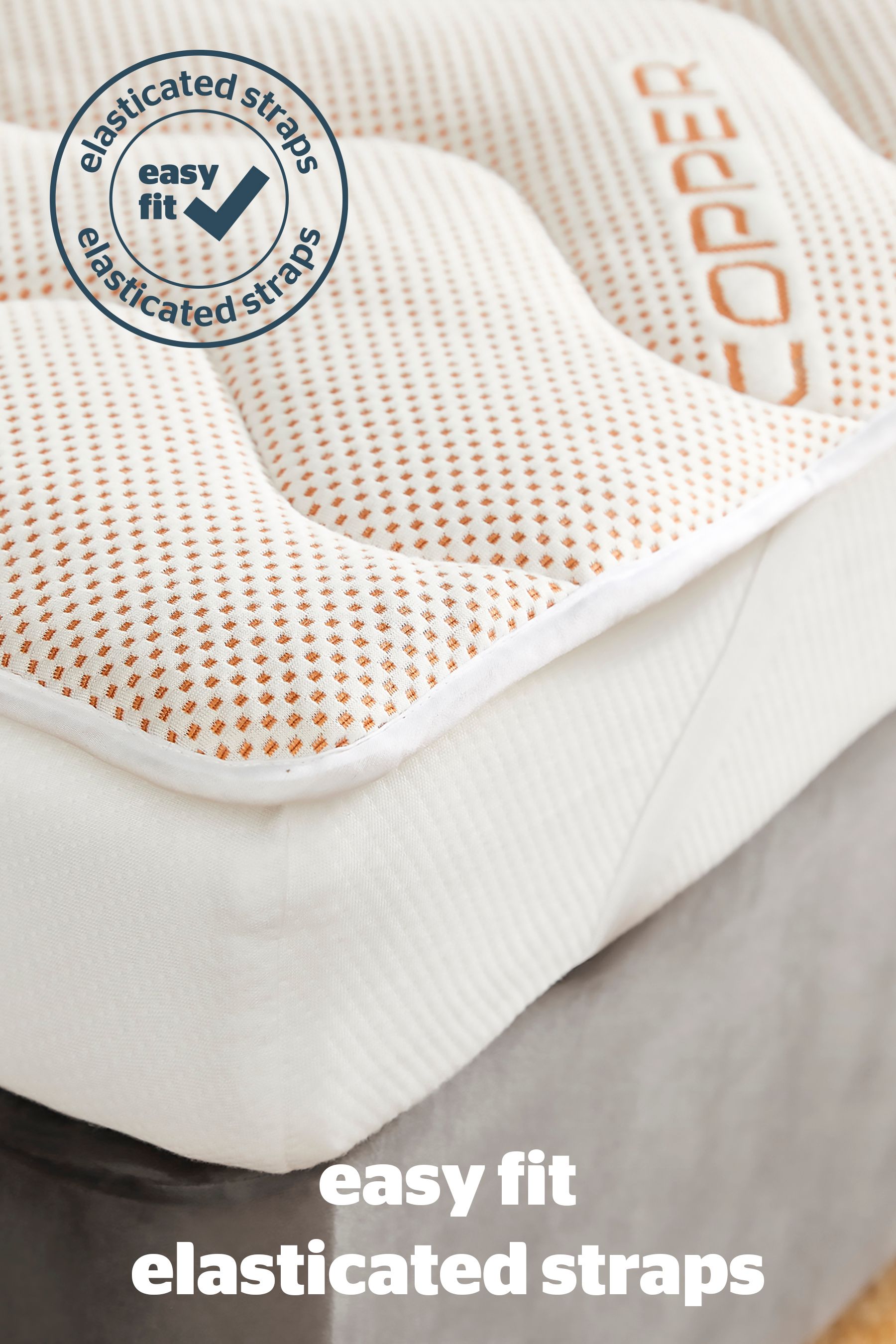 Buy Silentnight White Wellbeing Copper Mattress Topper from the Next UK ...