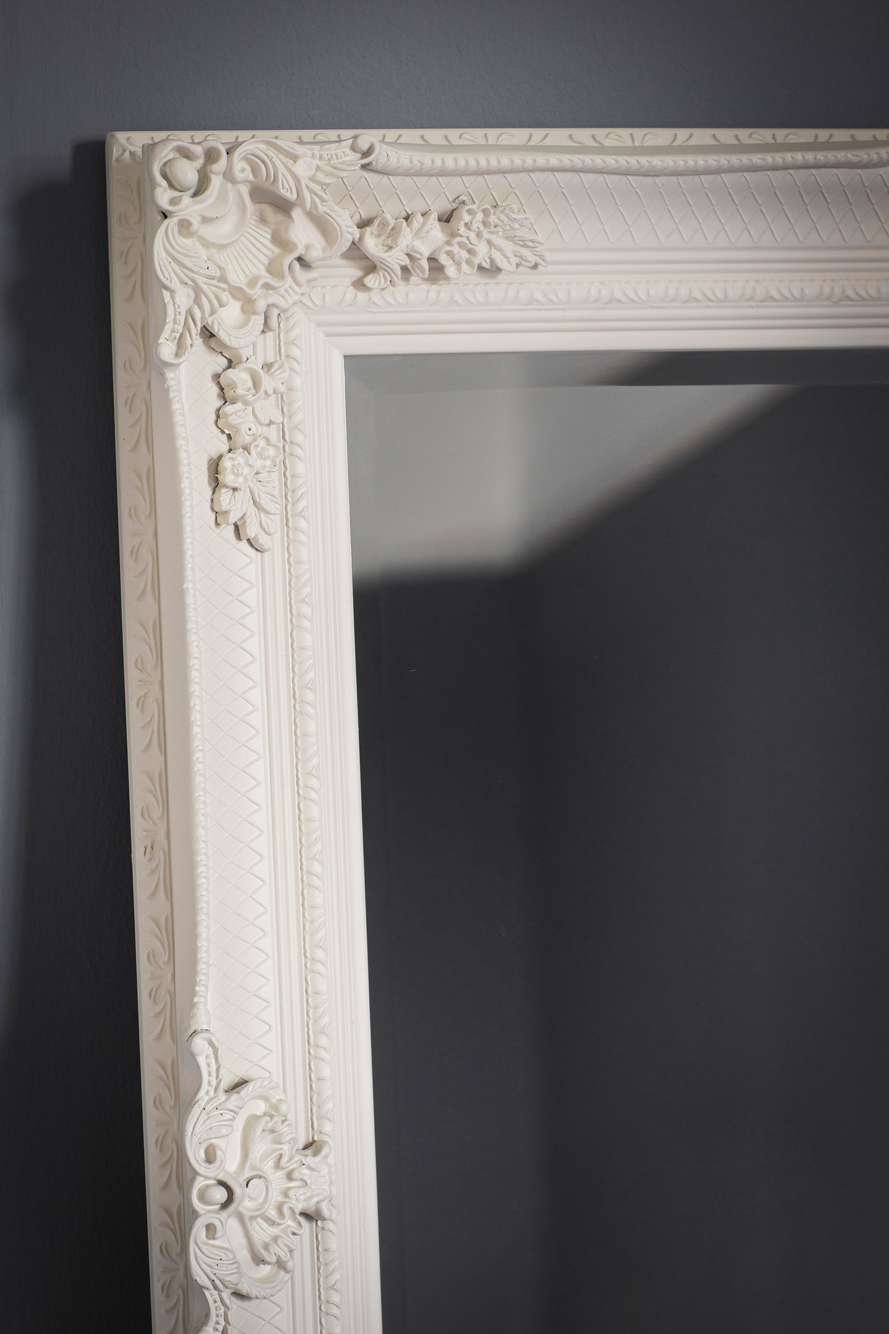 Buy Gallery Home Cream Assen Leaner Mirror from the Next UK online shop