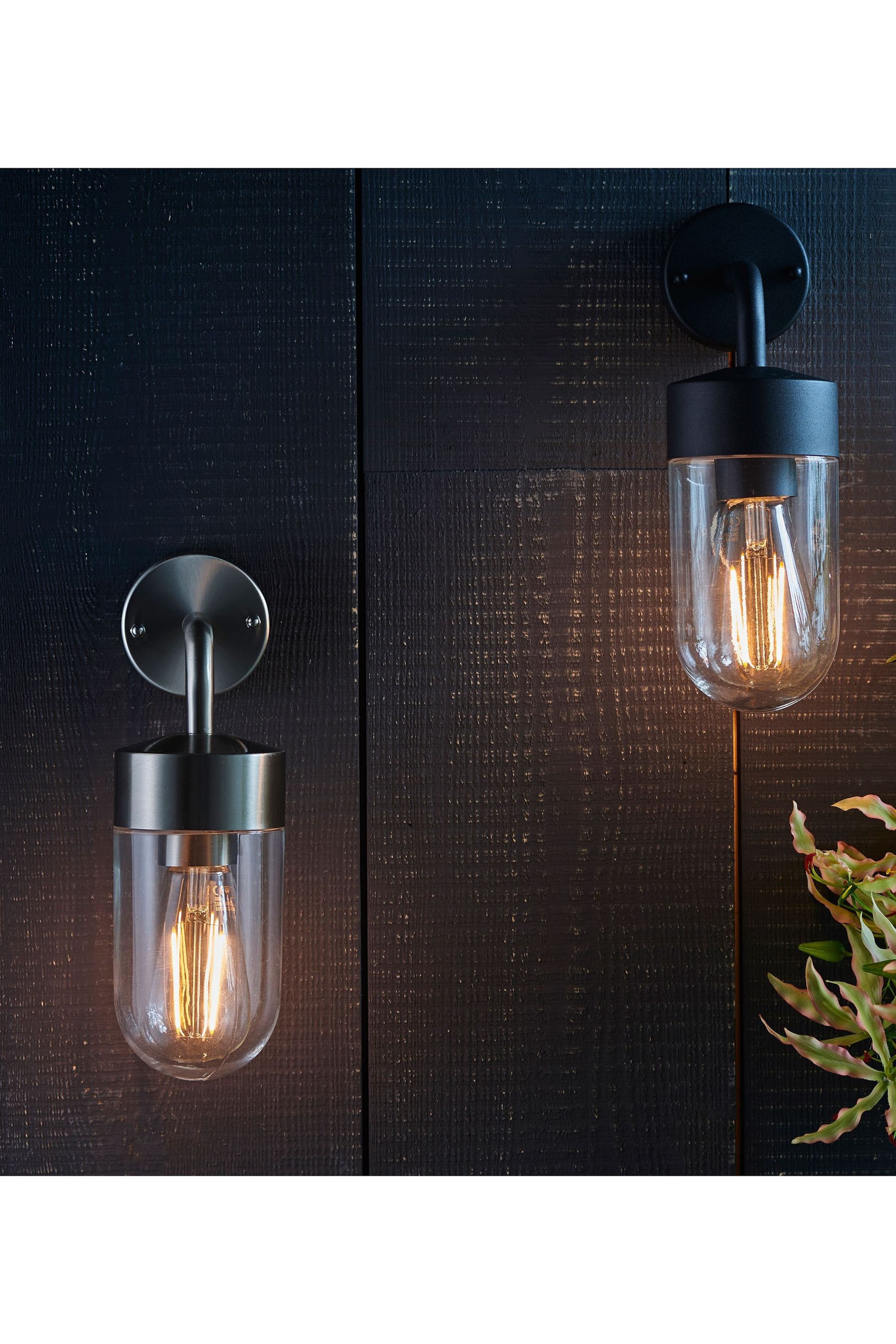 Buy Gallery Home Black Leo Wall Light from the Next UK online shop