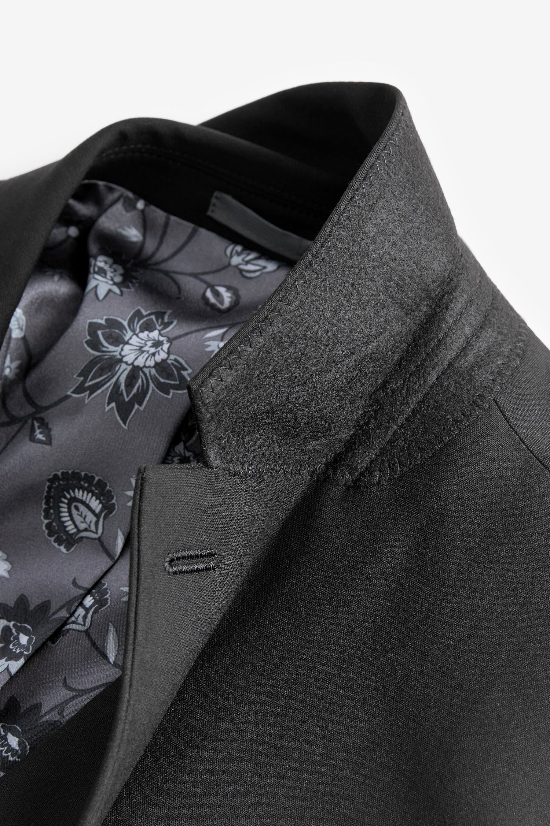 Buy Black Skinny Fit Motionflex Stretch Suit: Jacket from the Next UK ...