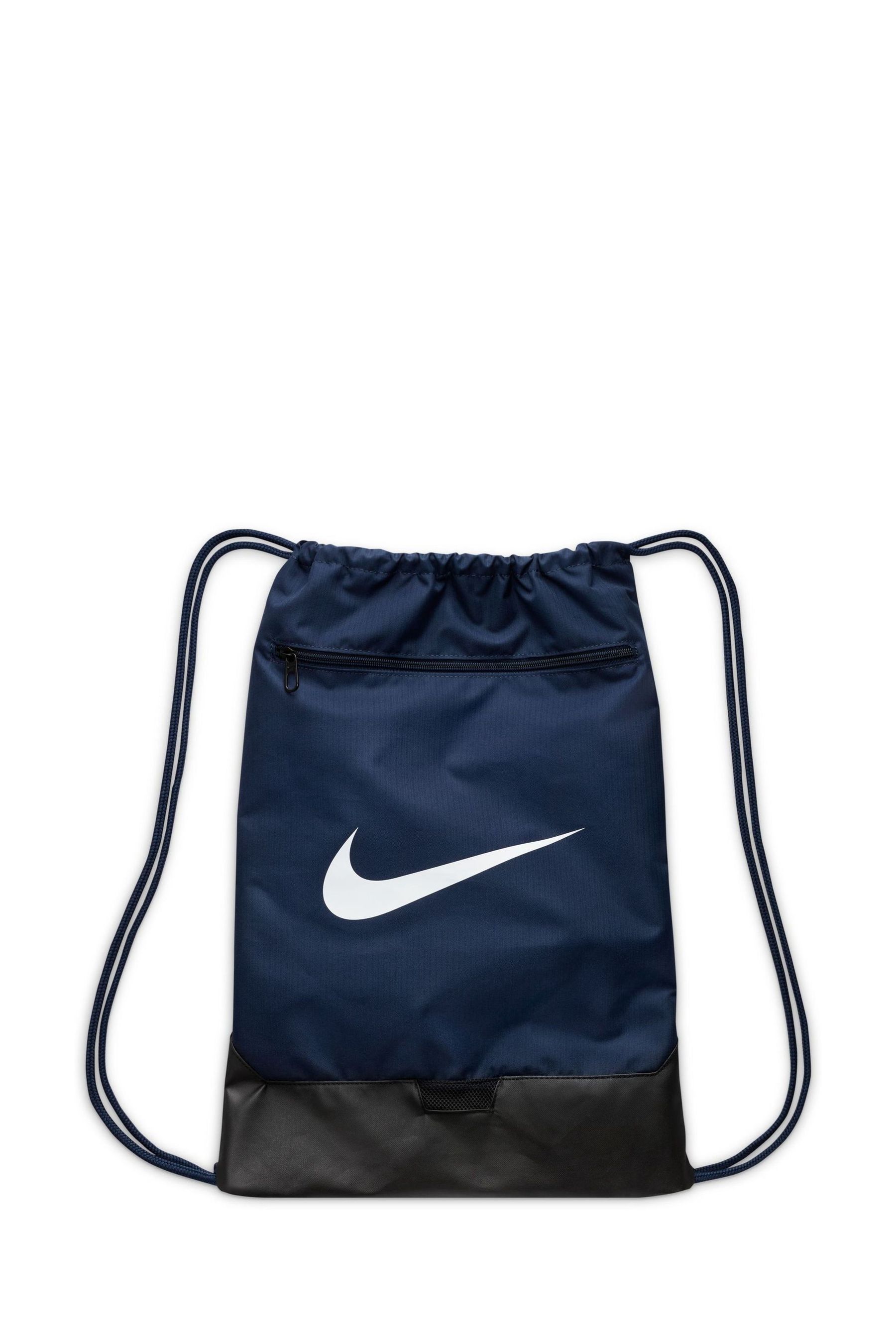 Buy Nike Navy Brasilia Drawstring Bag from the Next UK online shop