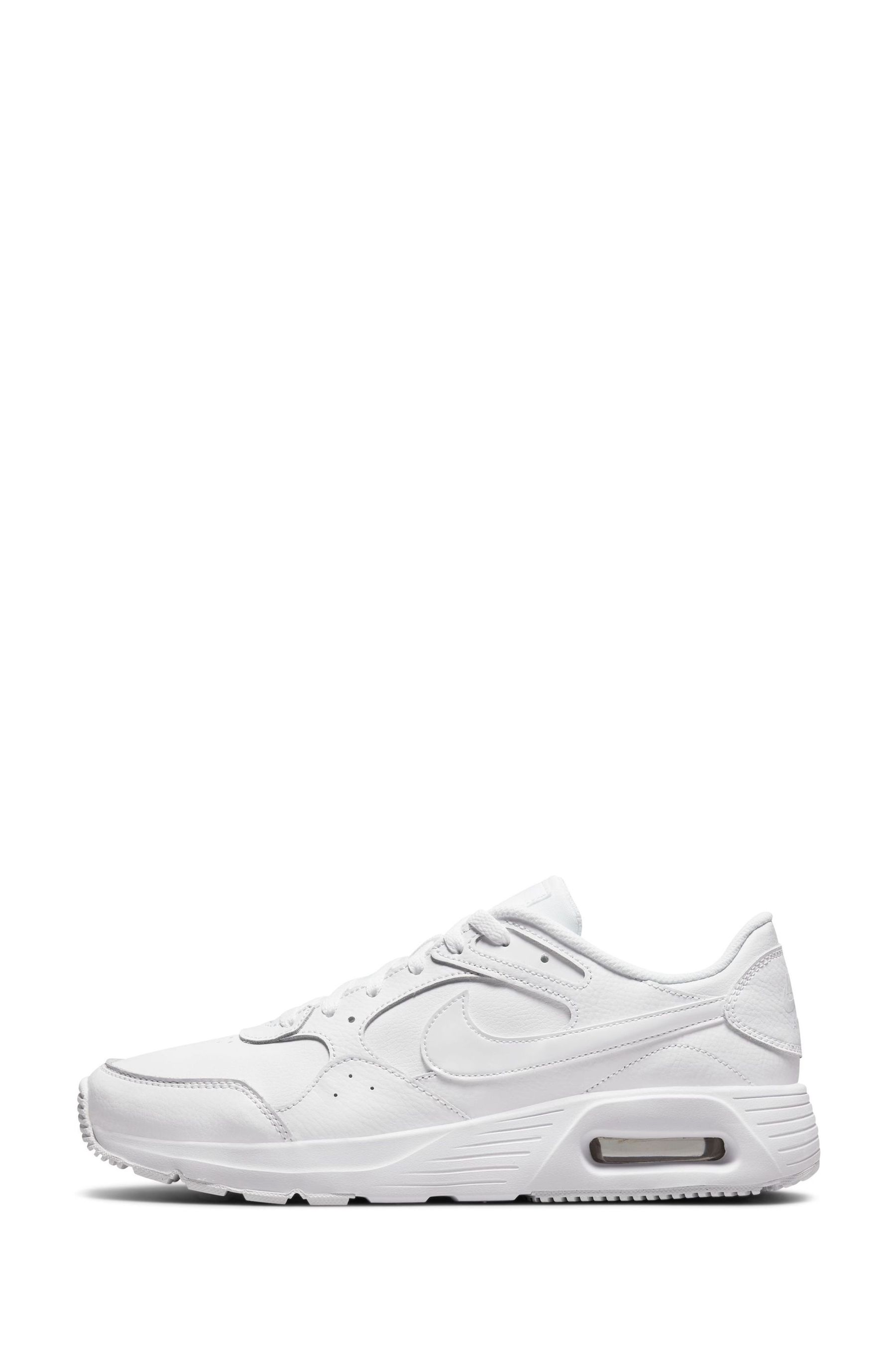 Buy Nike White Air Max SC Leather Trainers from Next Ireland