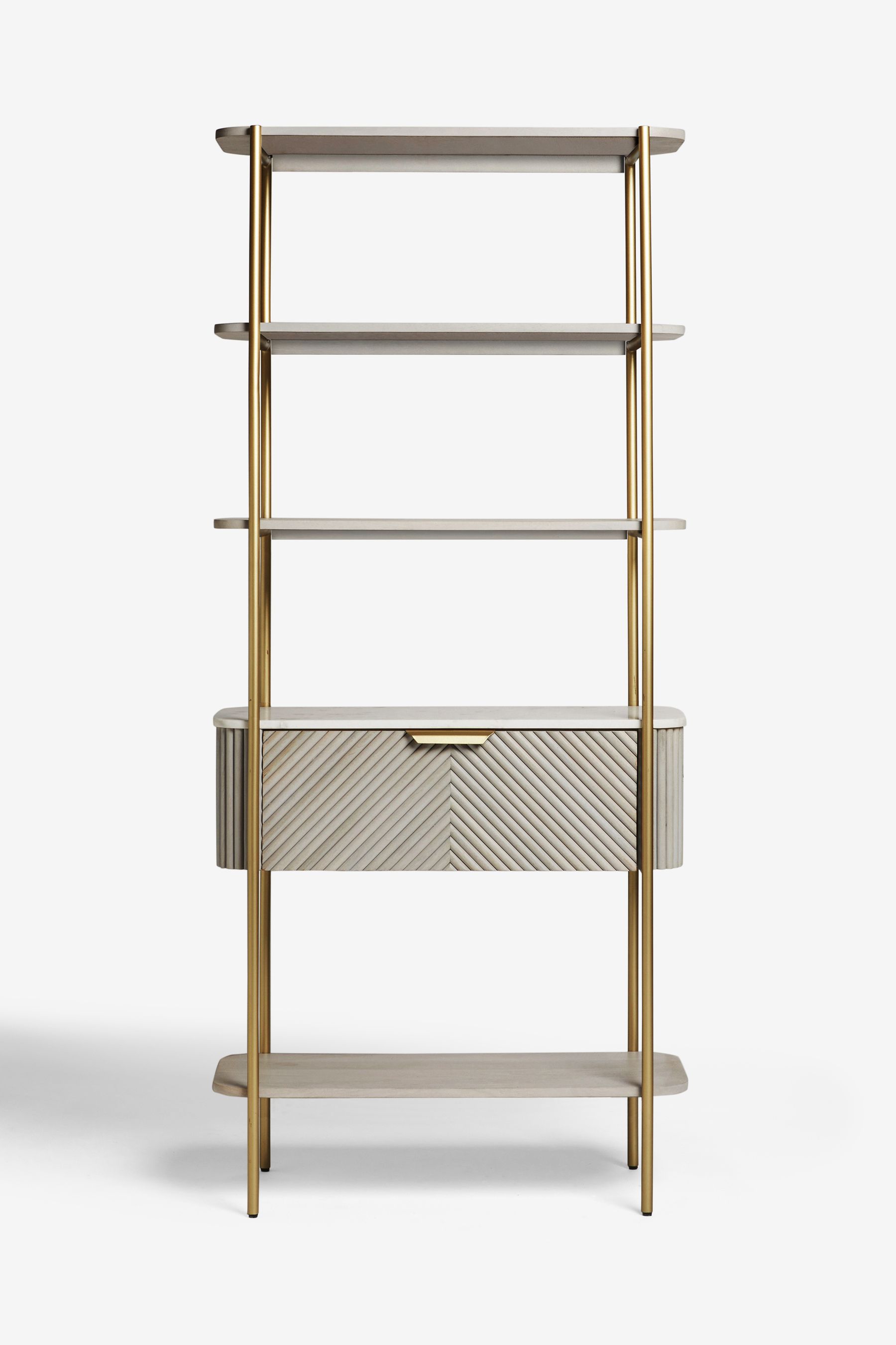 Buy Valencia Marble Mango Wood Shelf from the Next UK online shop