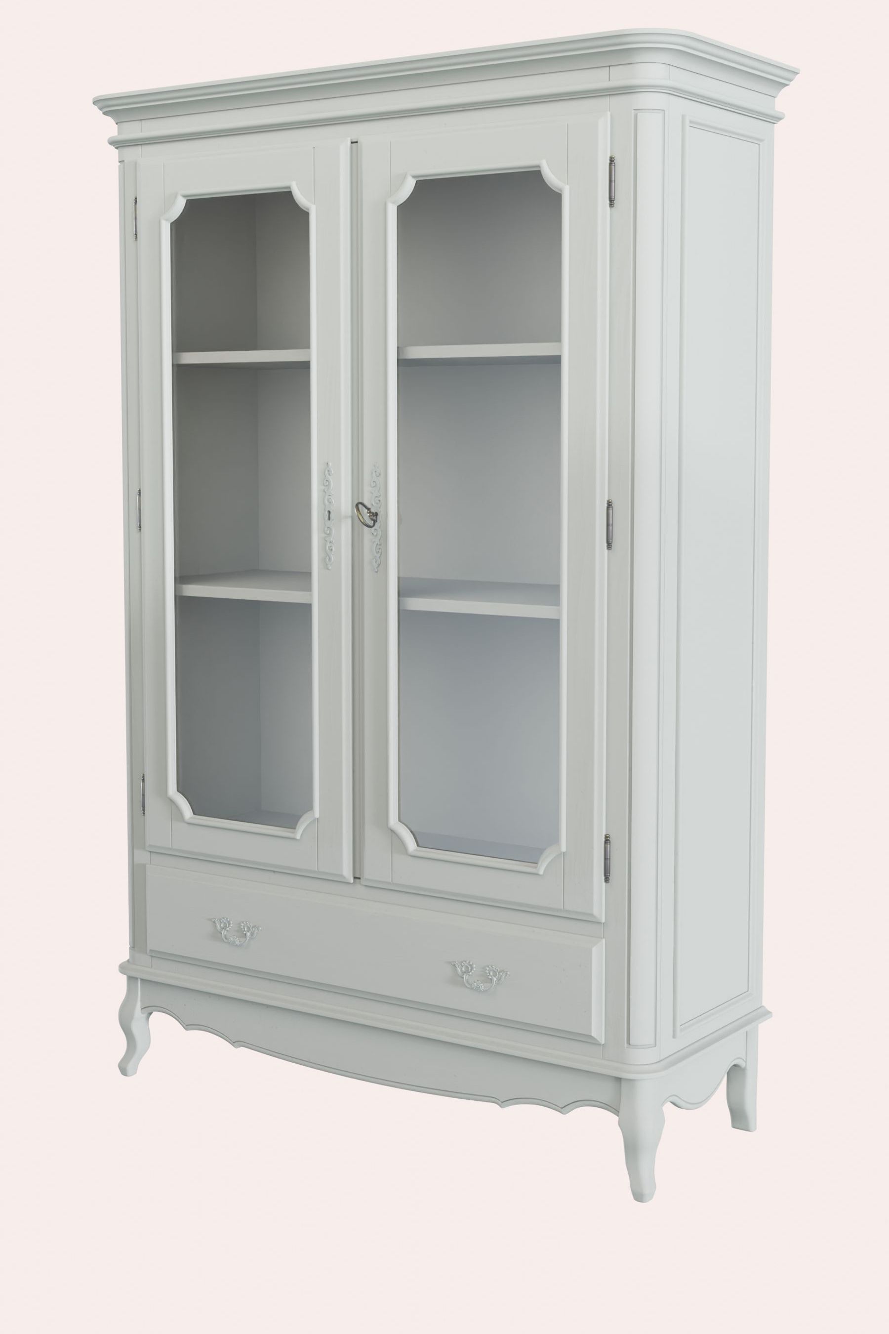 Buy Laura Ashley Dove Grey Provencale 2 Door 1 Drawer Display Unit from ...