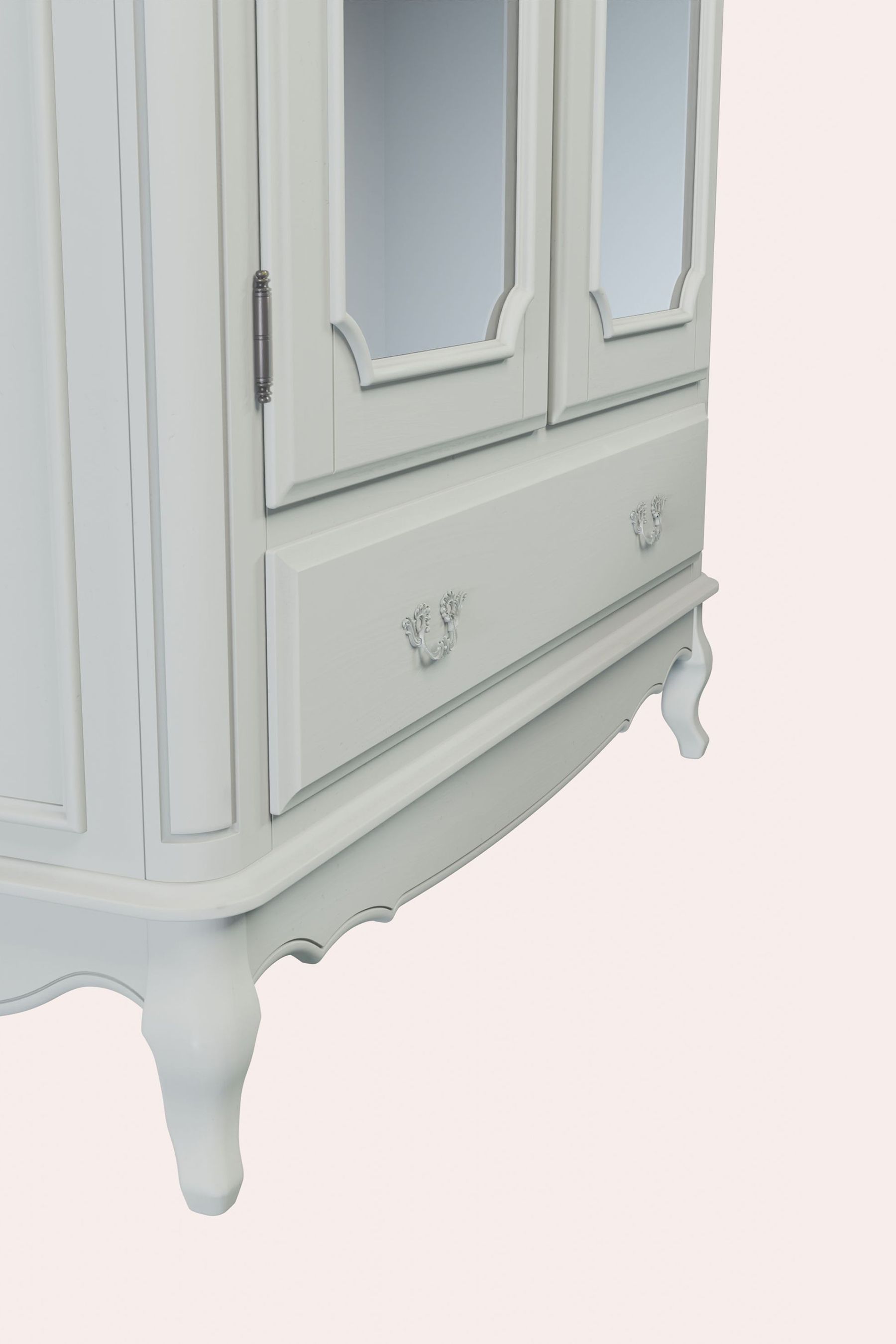 Buy Laura Ashley Dove Grey Provencale 2 Door 1 Drawer Display Unit from ...