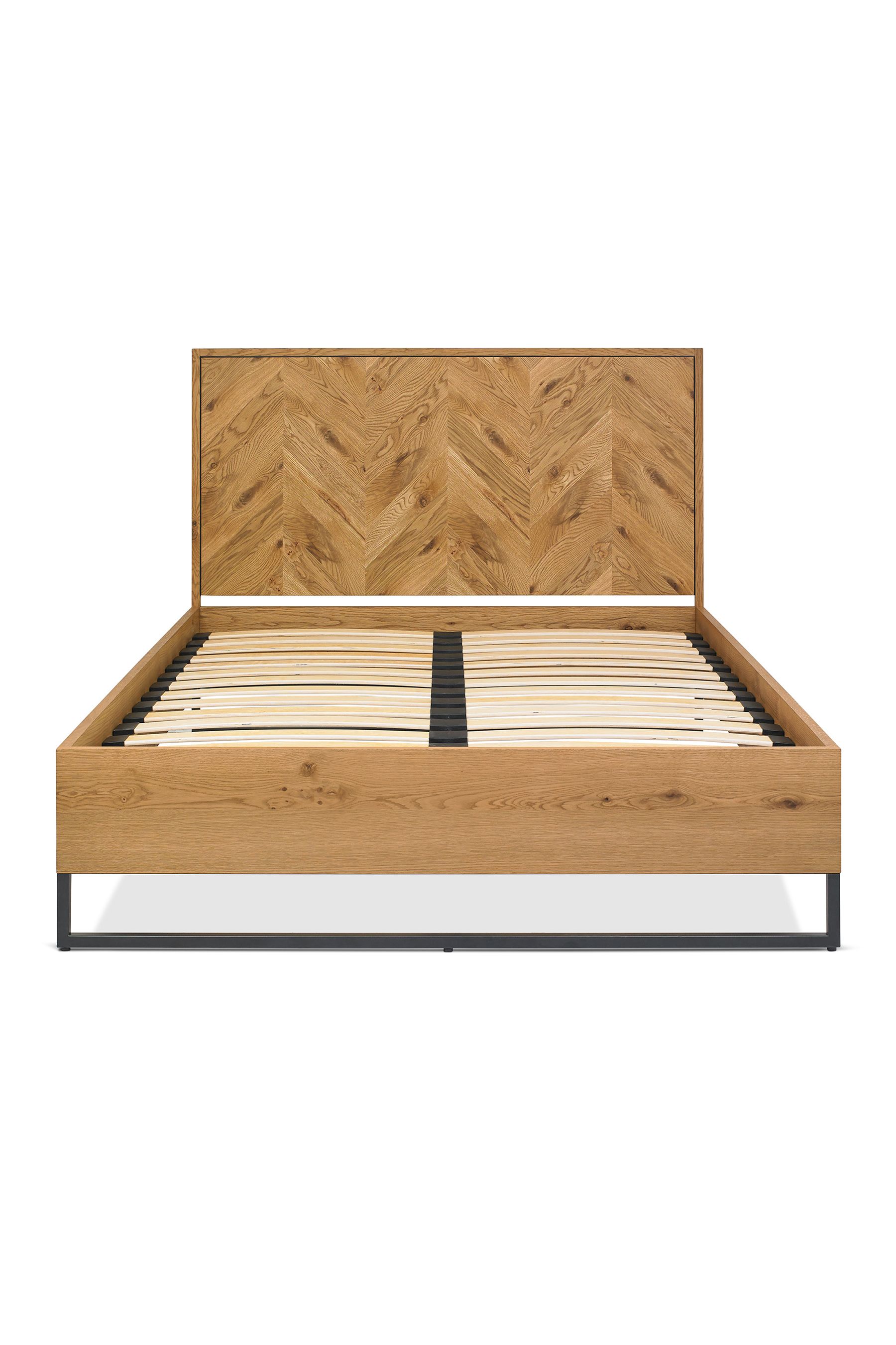 Buy Bentley Designs Natural Riva Oak Panel Bedstead from the Next UK ...