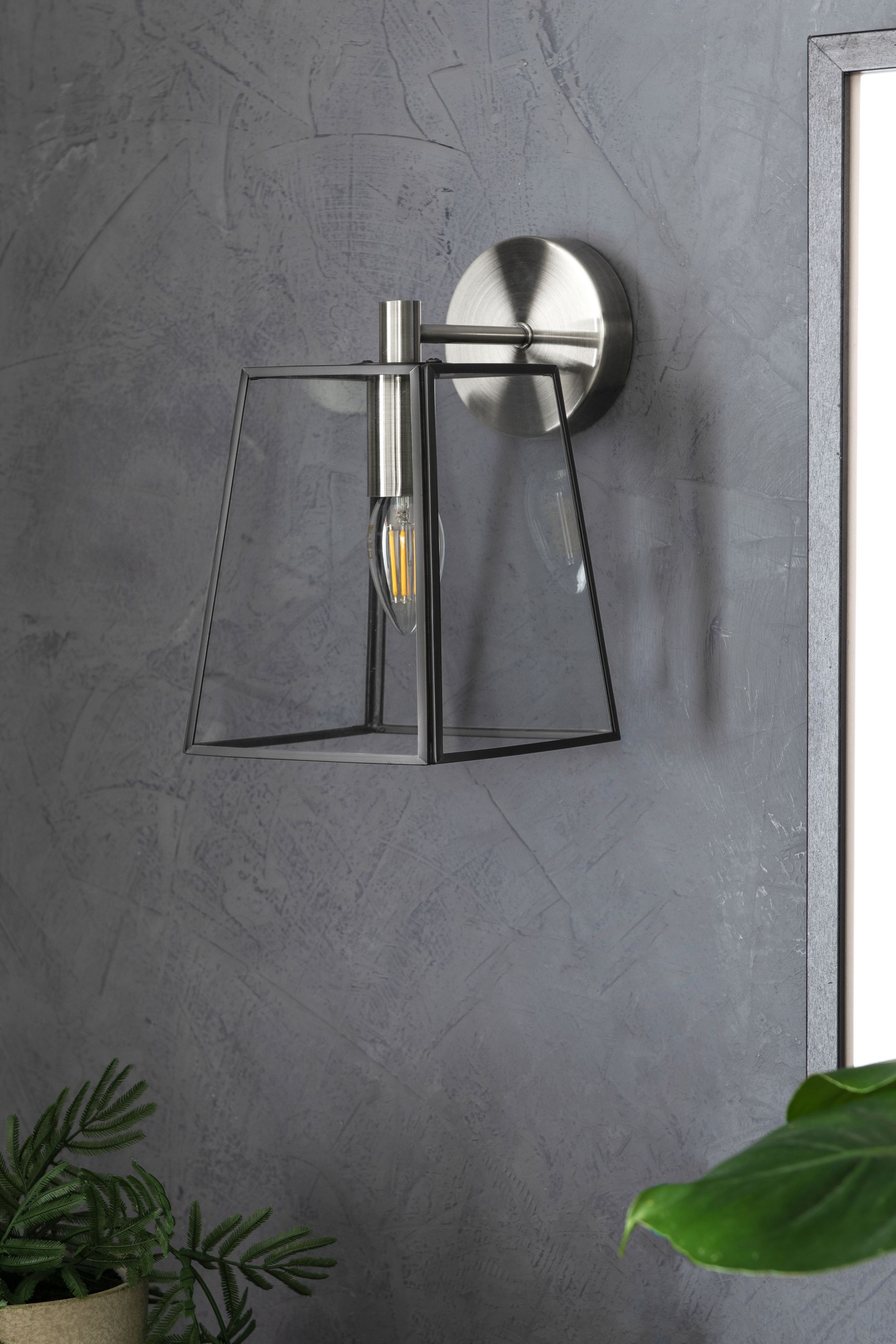 Buy Black Warwick Wall Light from the Next UK online shop