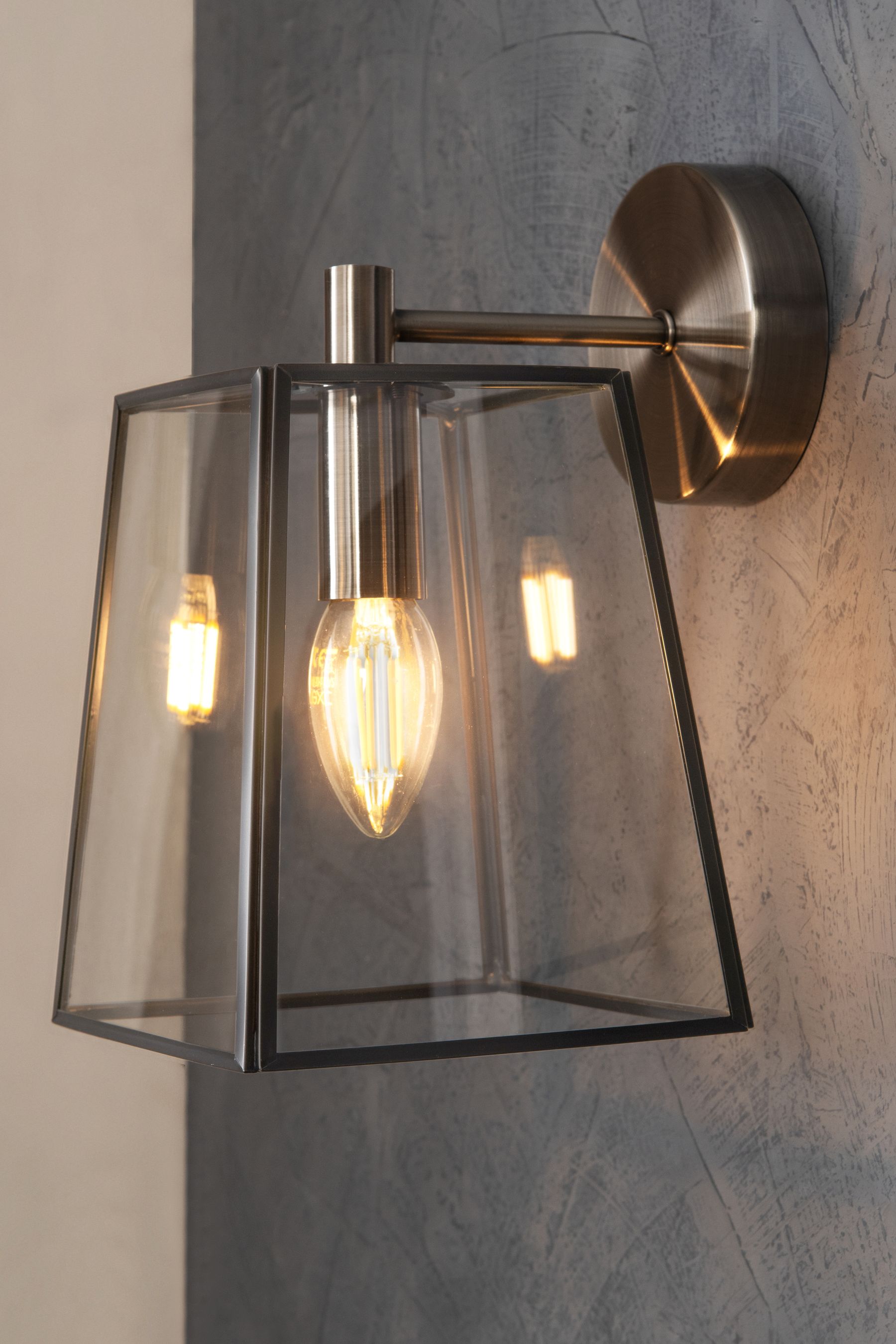 Buy Black Warwick Wall Light from the Next UK online shop