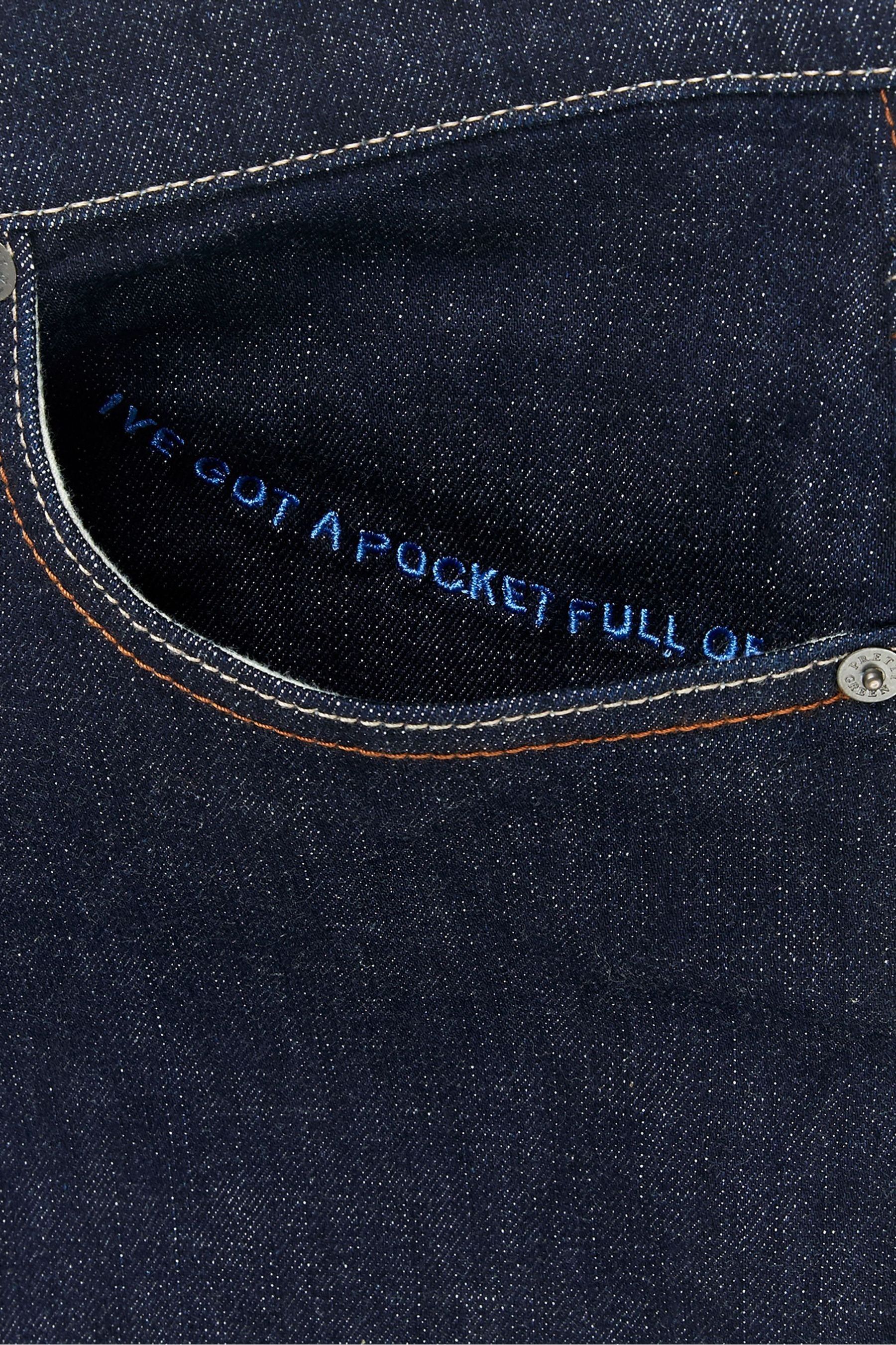 Buy Pretty Green Denim Rinse Wash Erwood Slim Fit Jeans from the Next ...