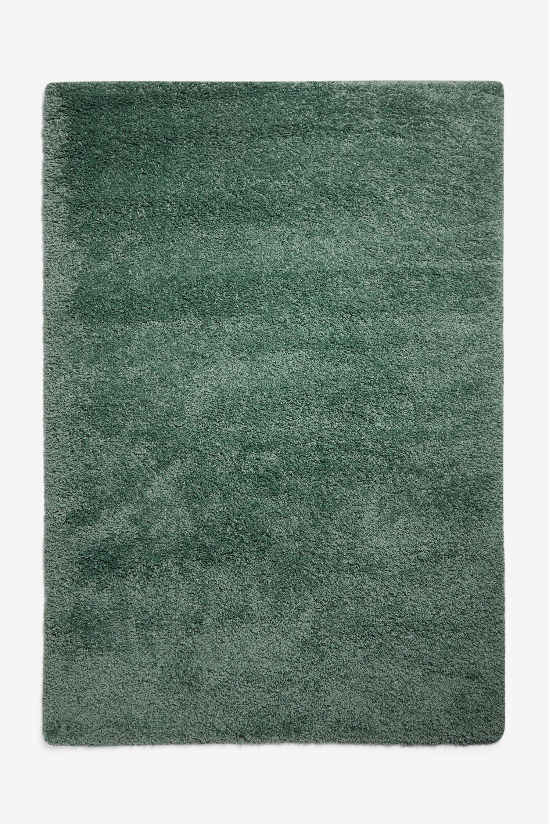 Buy Dark Green Premium Cosy Shaggy Rug from the Next UK online shop