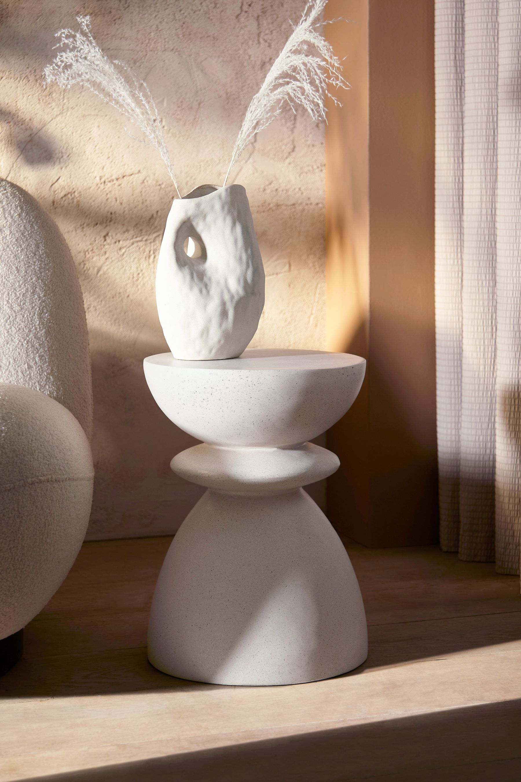 Buy Stone Effect Stone Effect Totem Side Table from the Next UK online shop