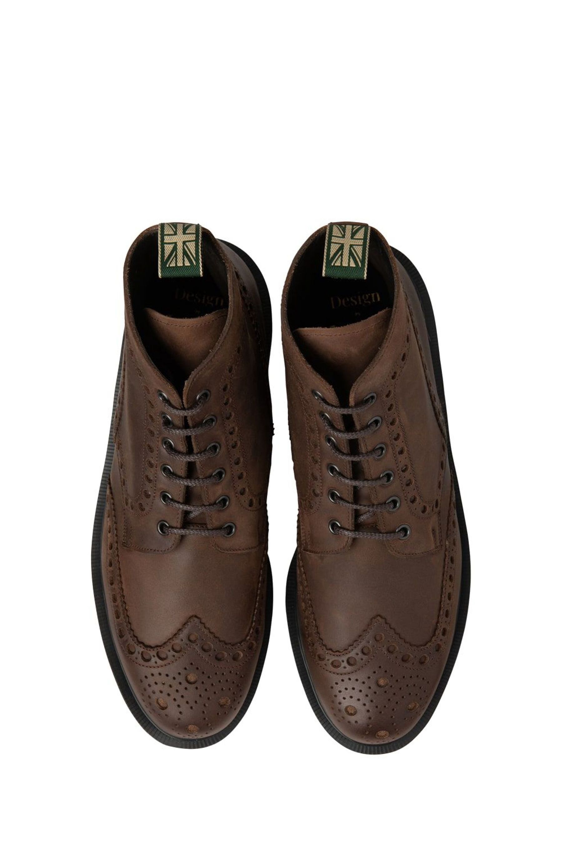 Buy Loake Gage Oiled Nubuck Brogue Boots from the Next UK online shop