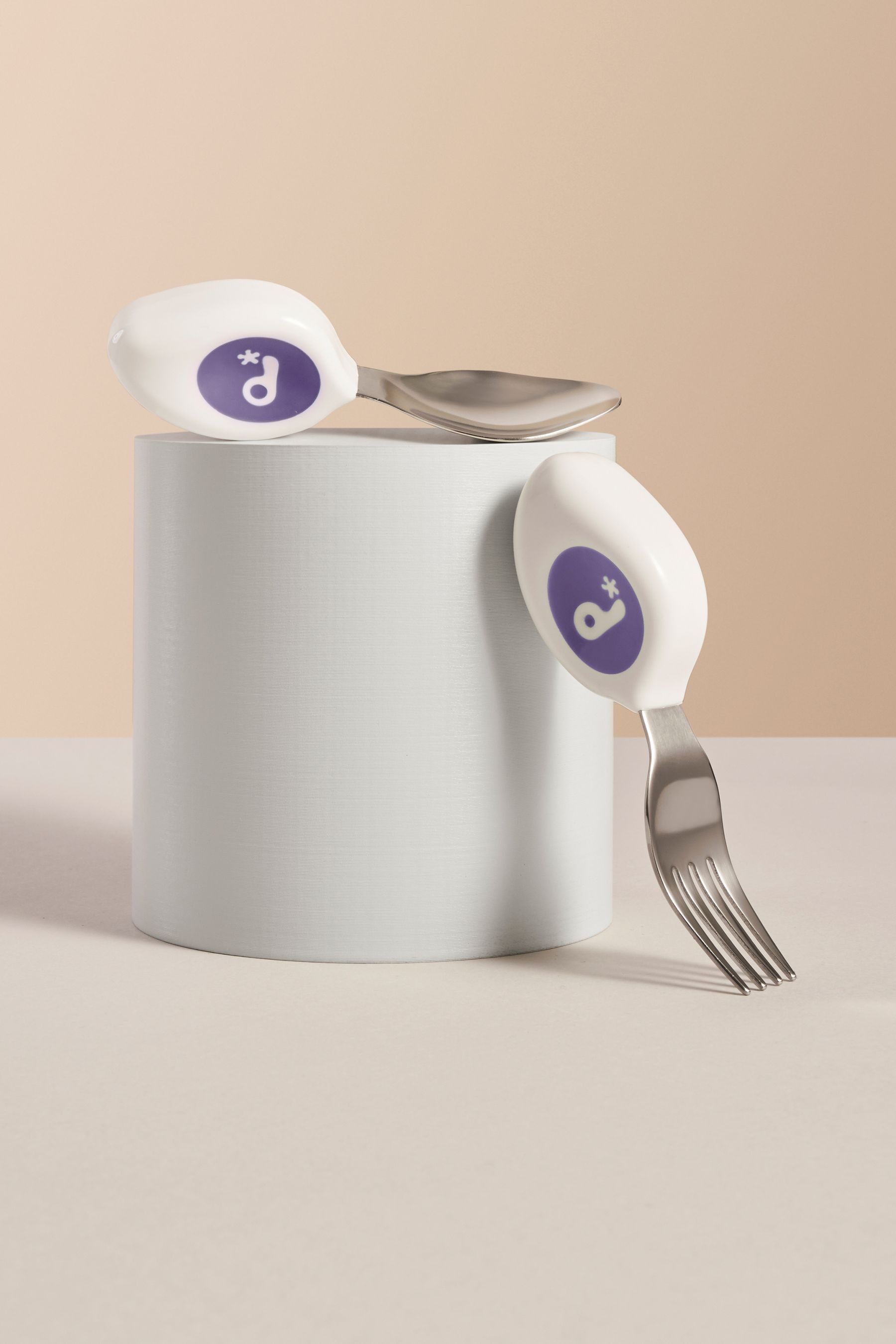 Buy Indigo Blue doddl Fork & Spoon Indigo Toddler Cutlery Set Toddler ...